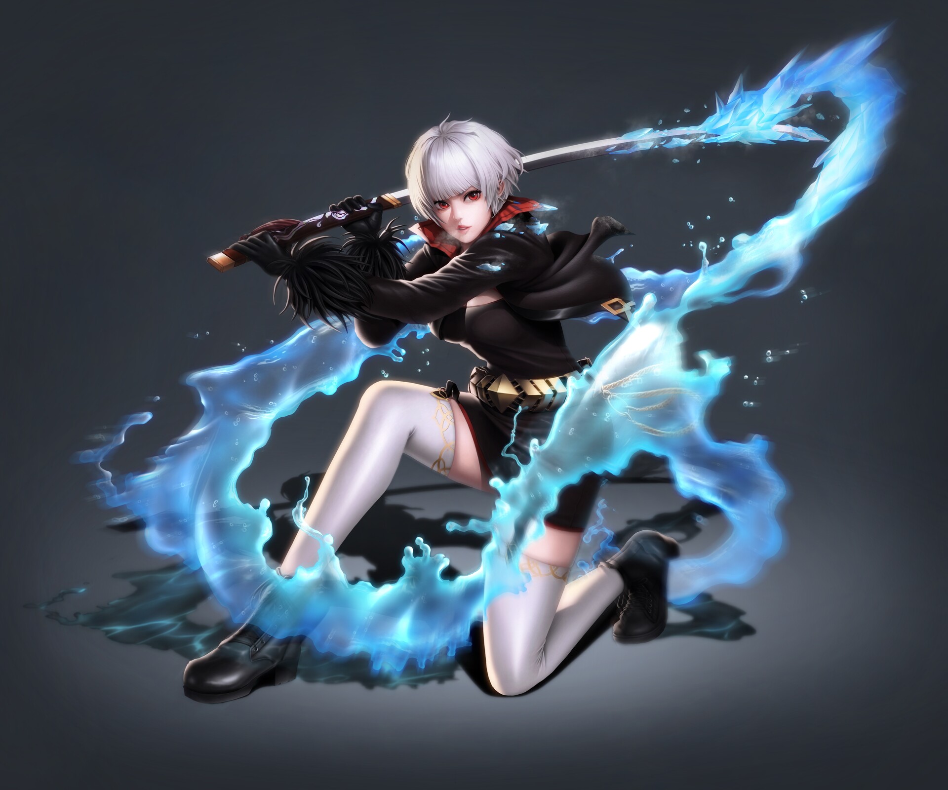 ArtStation - DNF - Sword master fan art