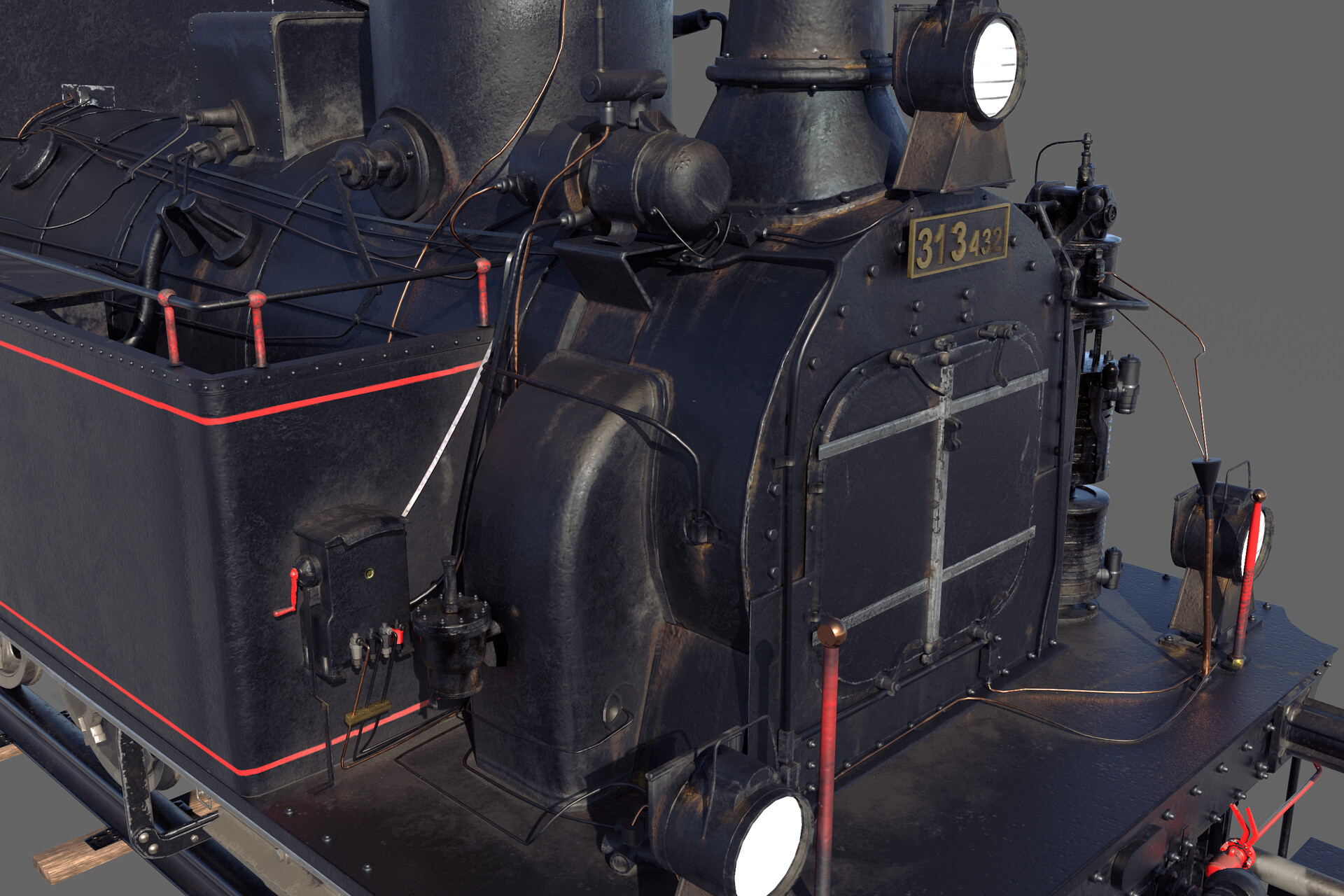 ArtStation - Locomotive & Vehicle Modeling & Texturing