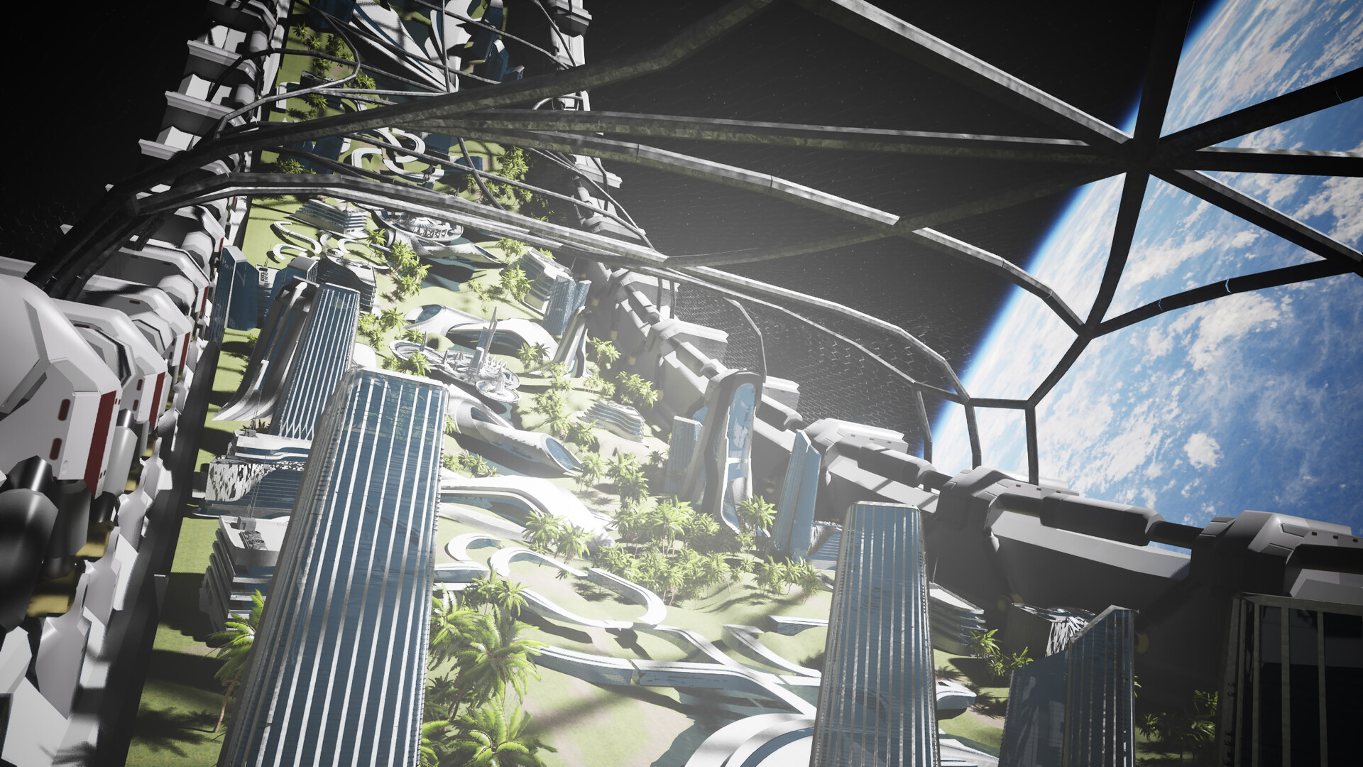 ArtStation - Utopia (VR Environment) for Orbital Virtual Studios