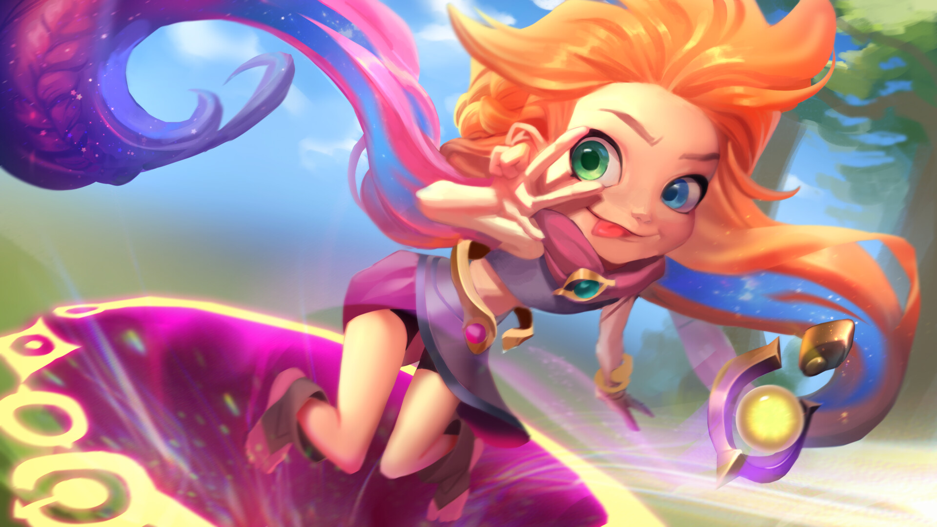 ArtStation - League Of Legends Zoe Fan Art