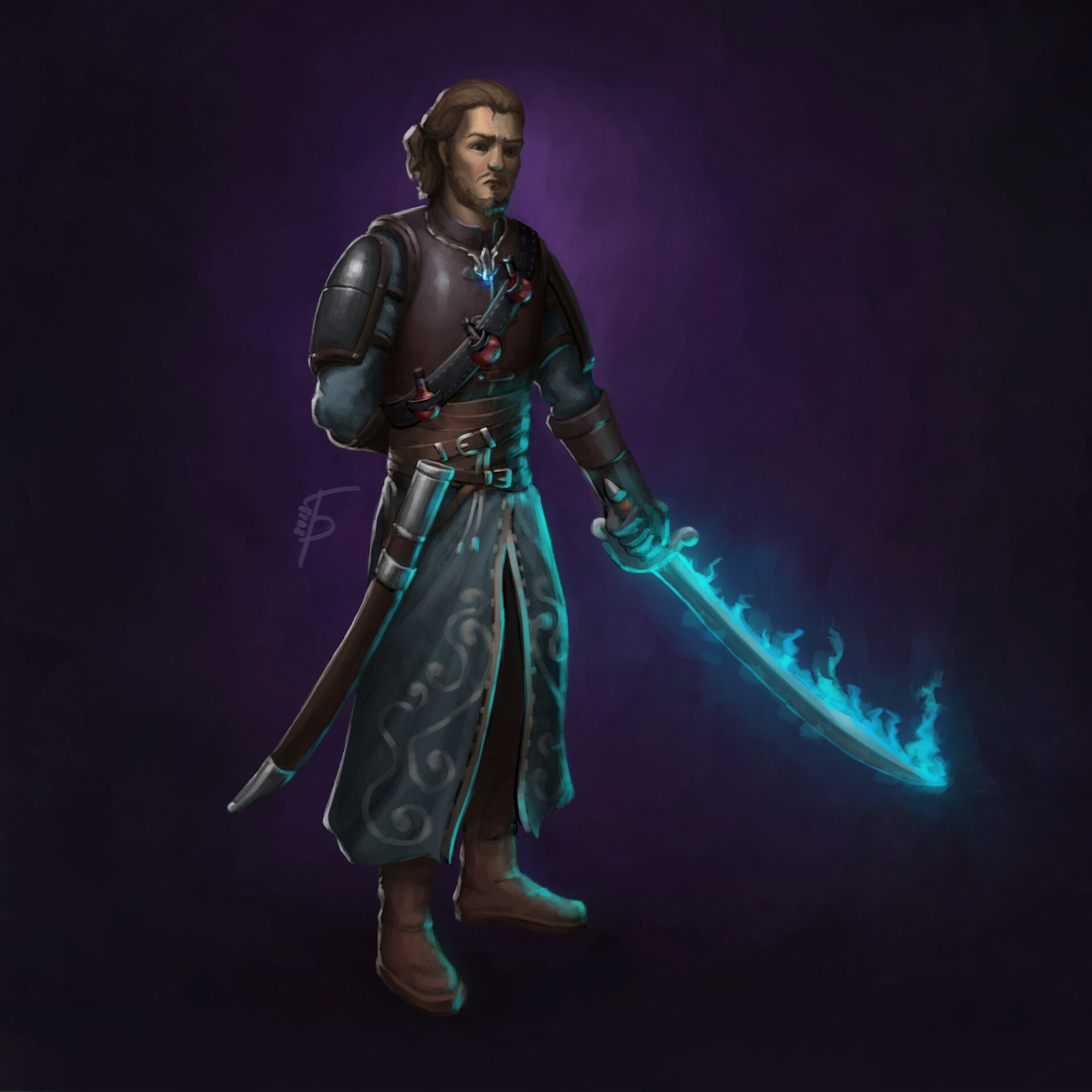 ArtStation - Falcon School Witcher character design