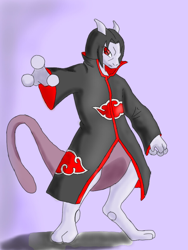 ArtStation - mewtwo uchiha