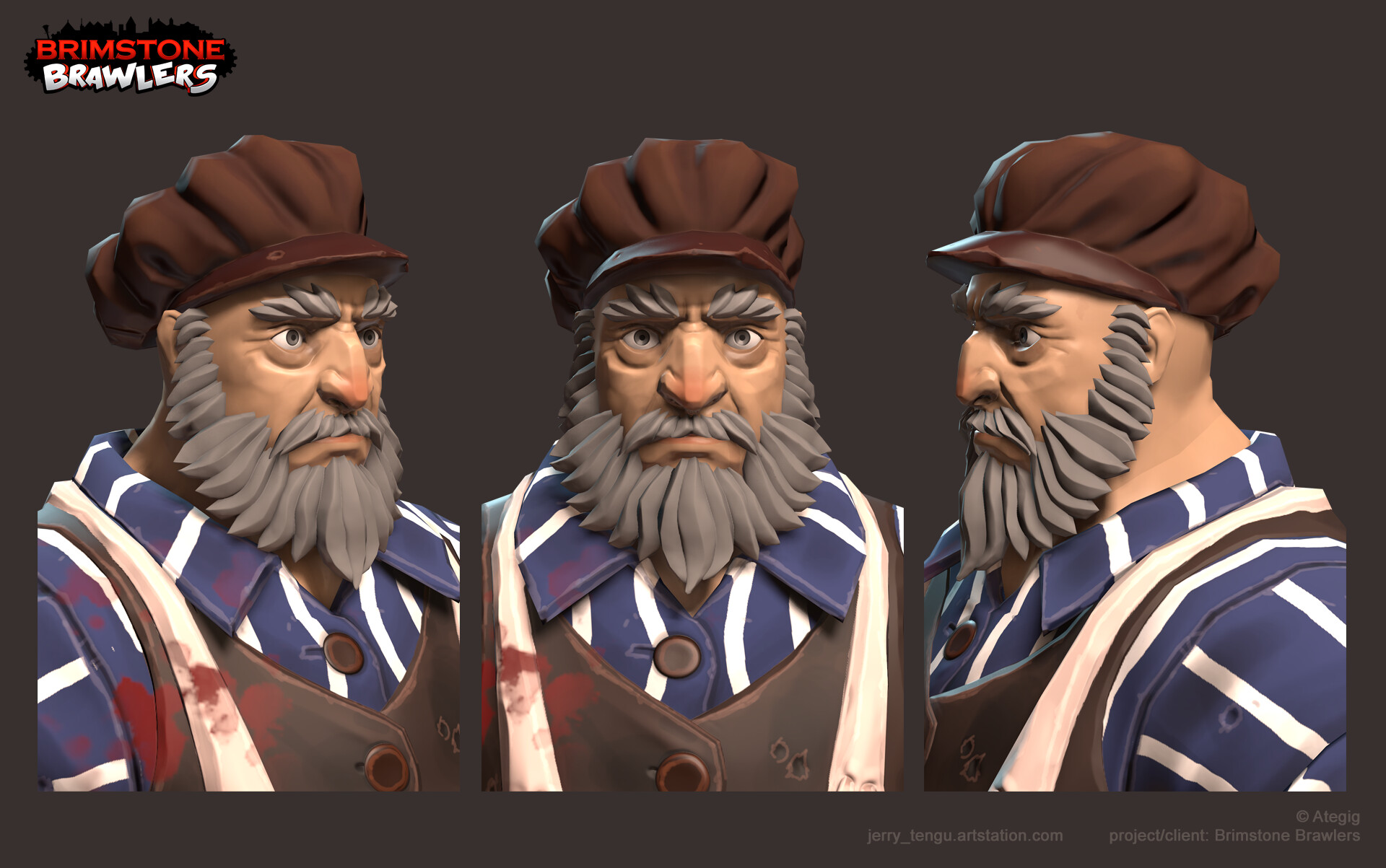 Jeremias Huber - Brimstone Brawlers - The Butcher