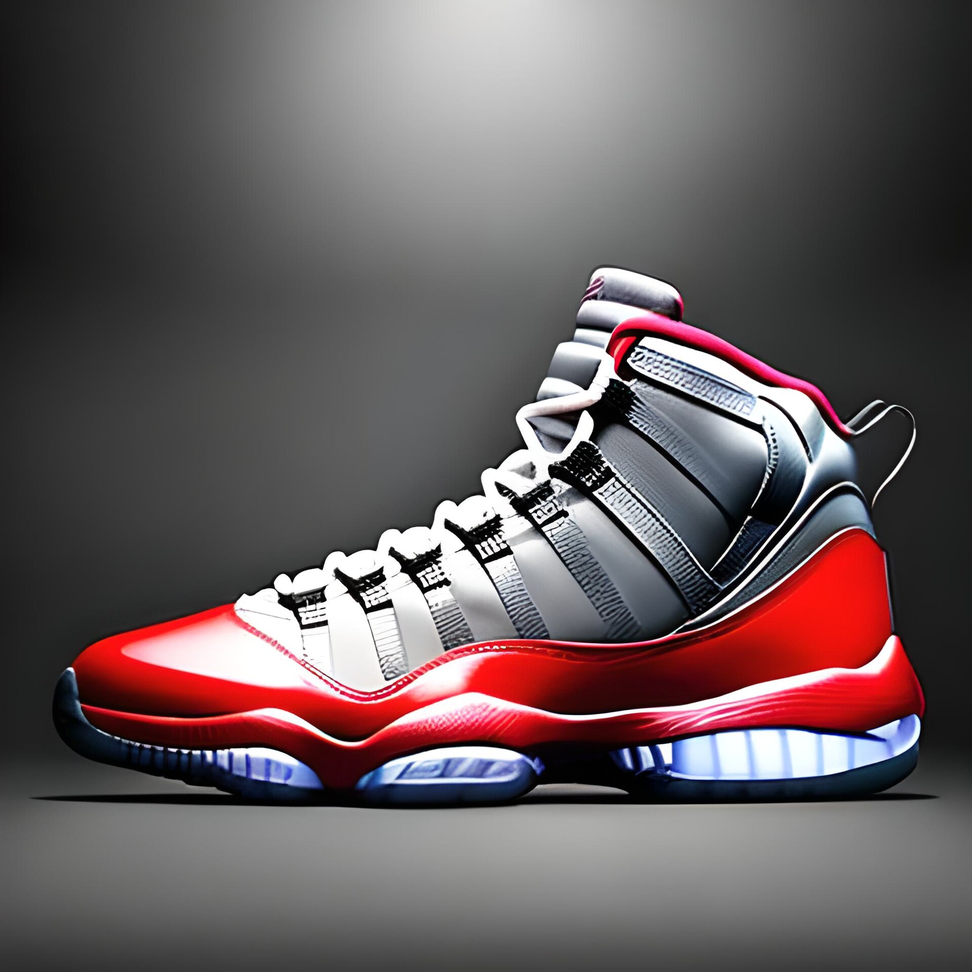 ArtStation - AIR JORDAN RETRO 11 - CHERRY UNIVERSITY RED