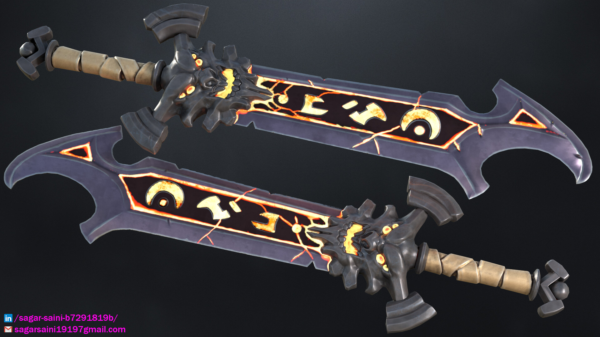 ArtStation - Demon sword