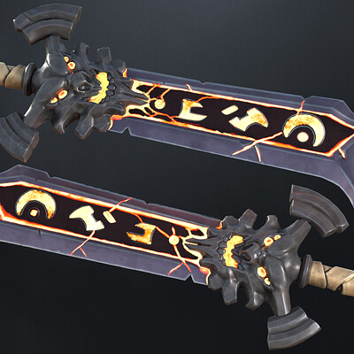 Chaos Ripper Keyblade