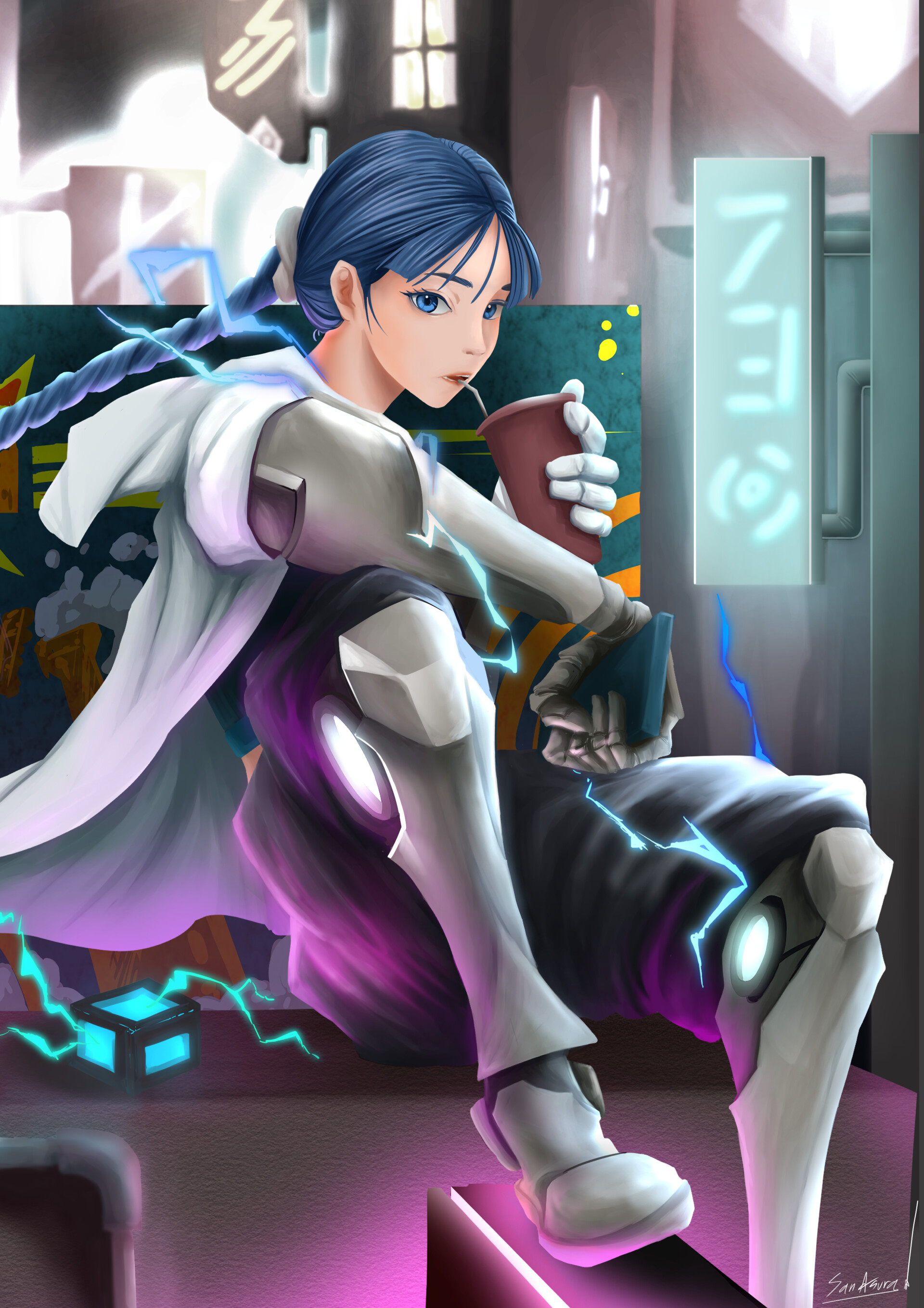 ArtStation - Rest time.