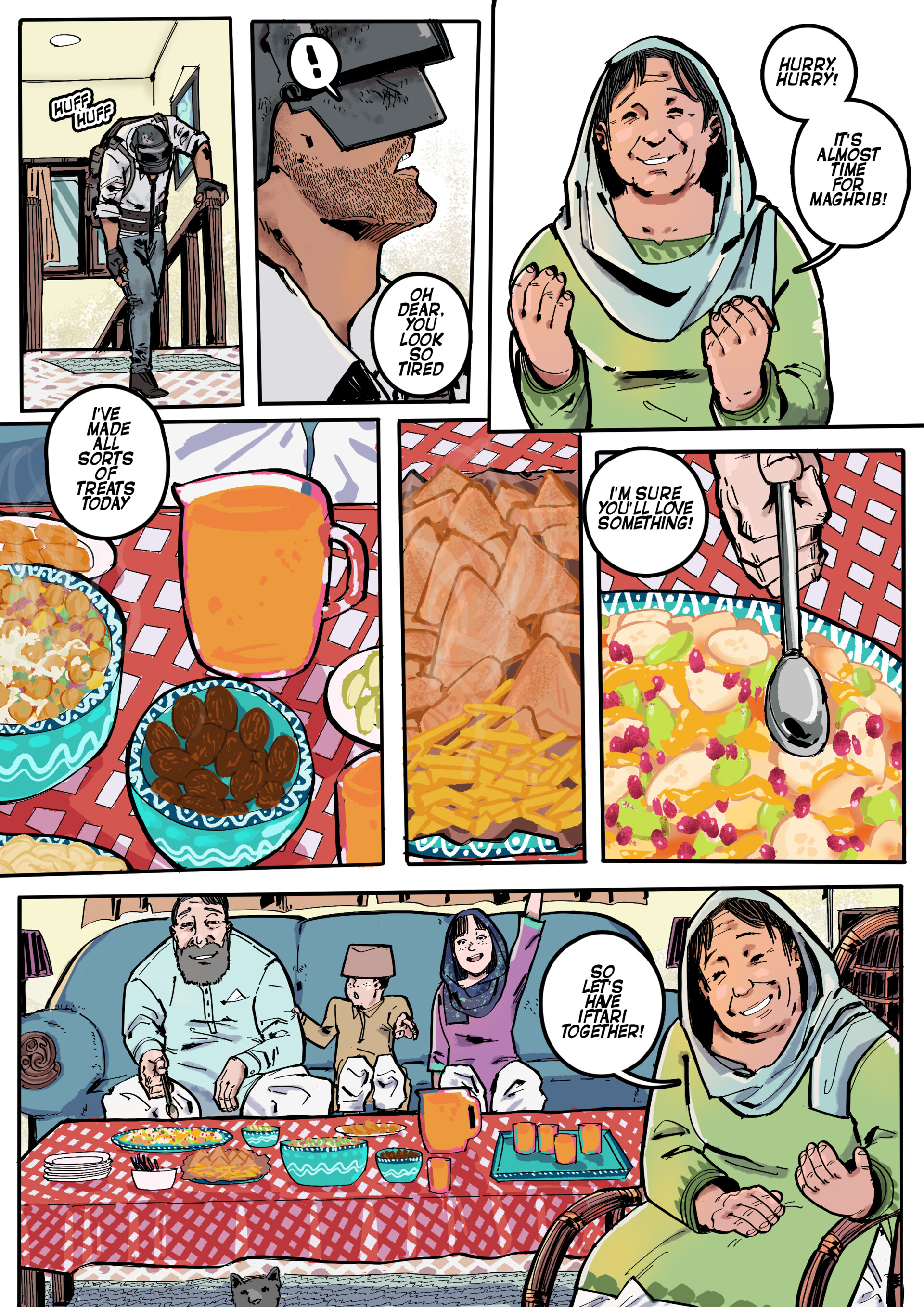 ArtStation - PUBG x RAMADAN Promotional Comic 2022 (1)