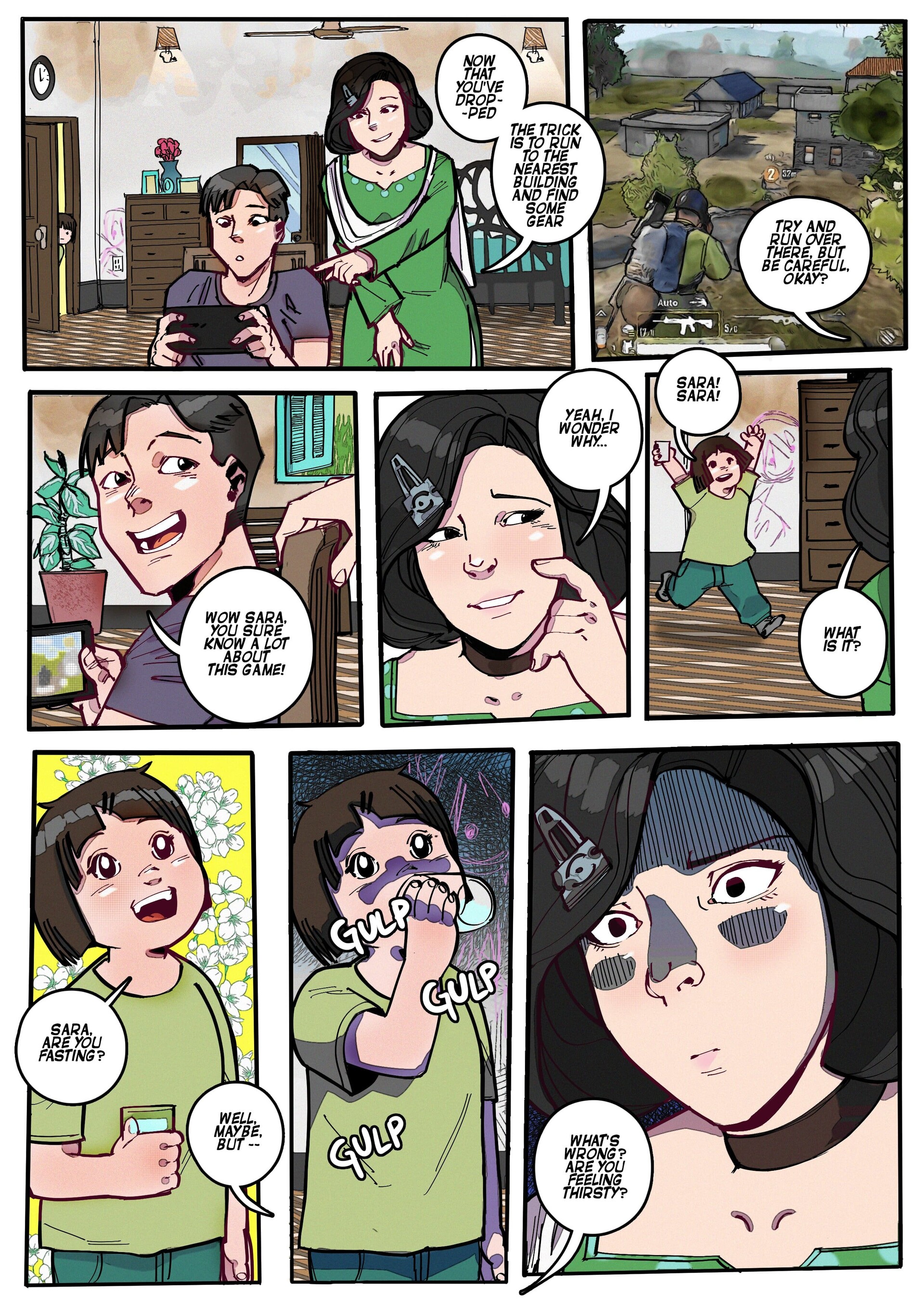 ArtStation - PUBG x RAMADAN Promotional Comic 2022 (2)