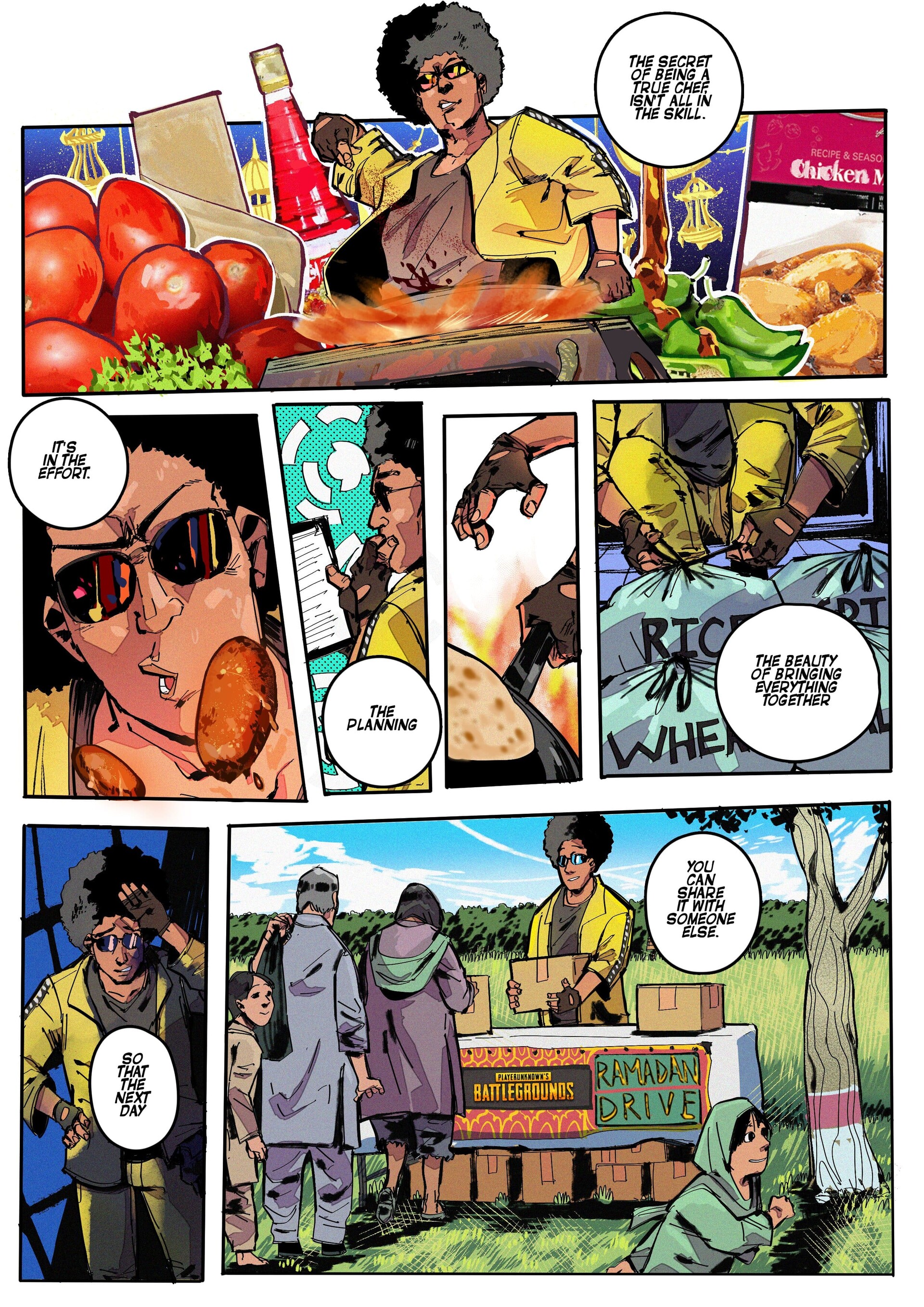 ArtStation - PUBG x RAMADAN Promotional Comic 2022 (3)