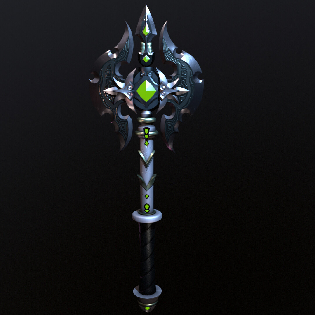 ArtStation - Axe (with lighting exercise)