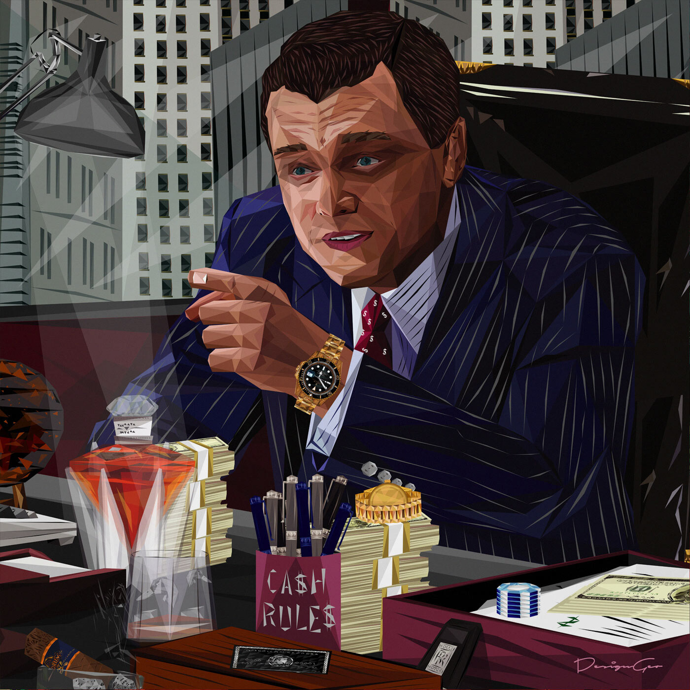 ArtStation - Wolf Of Wall Street