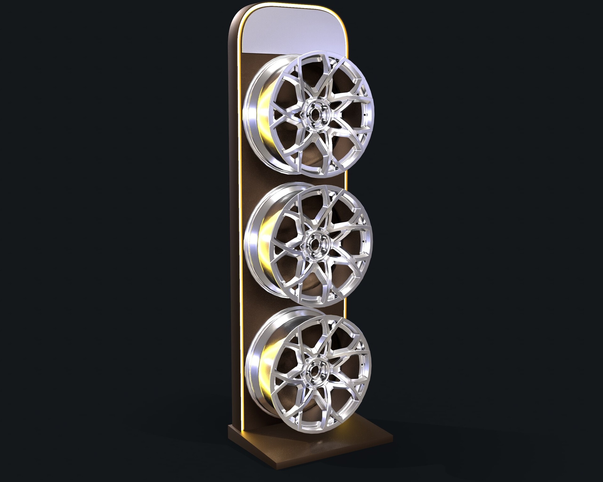 ArtStation - Wheels Rack designs