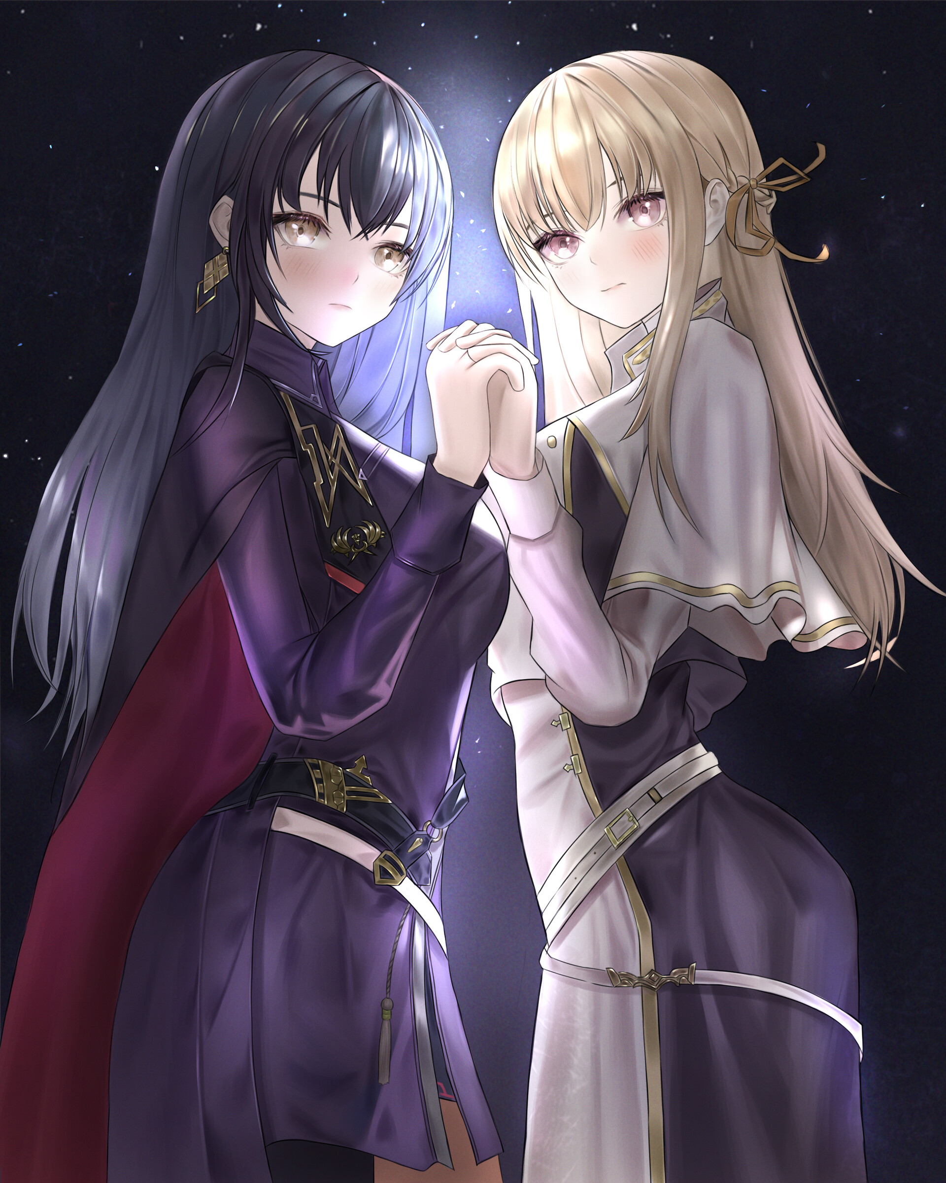 ArtStation - Karasu and Hakuchou - Towatsugai