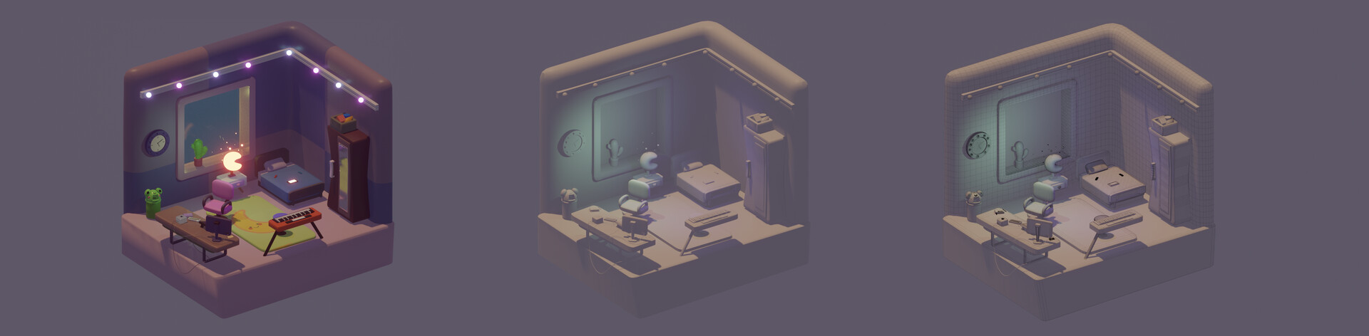 ArtStation - Working Room