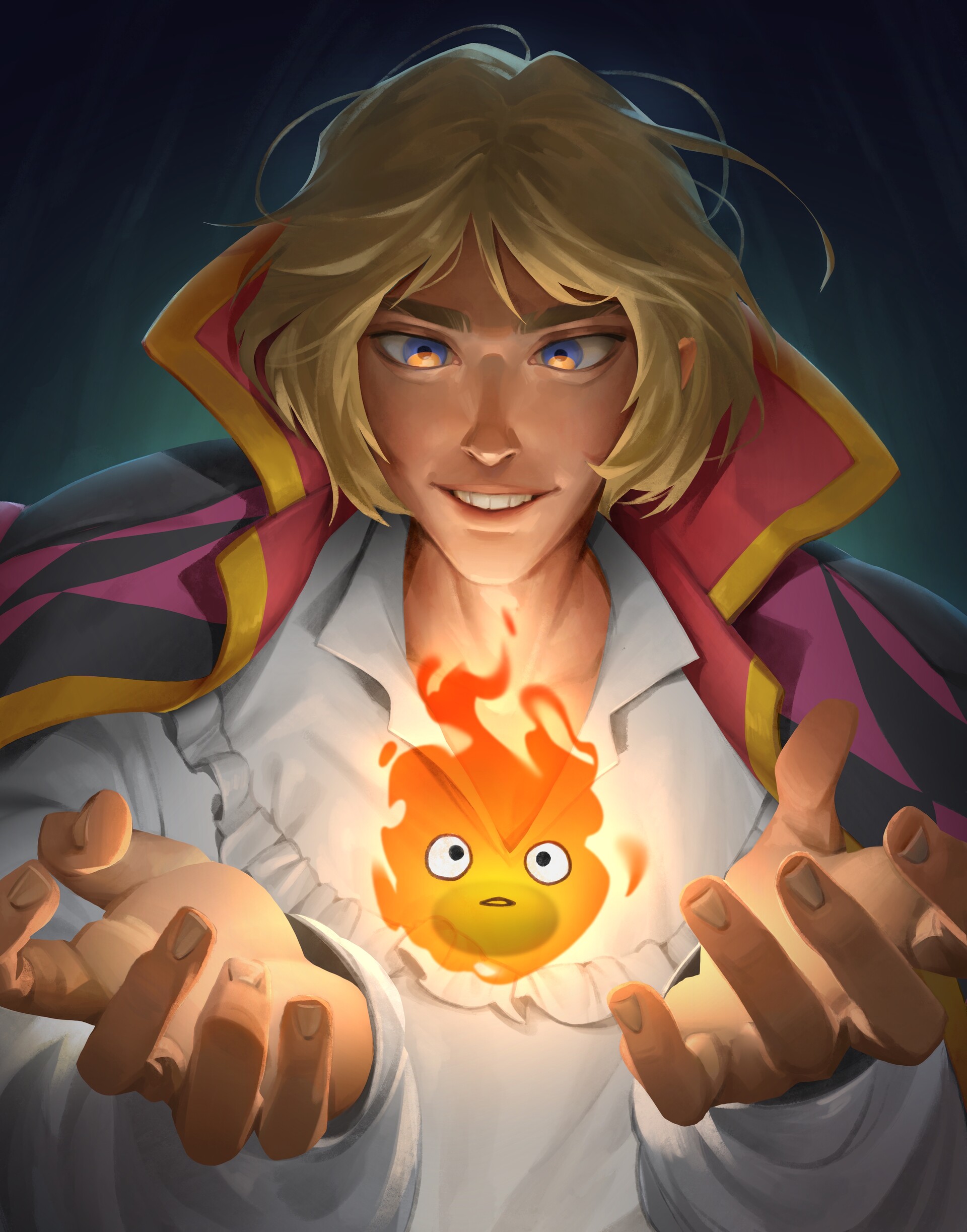 ArtStation - The Fire Demon