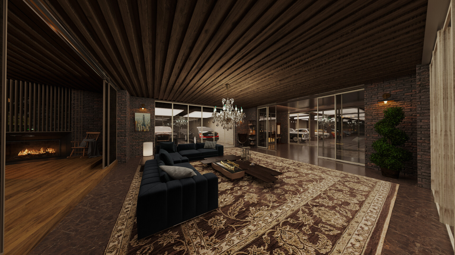 ArtStation - Underground garage concept Part 1