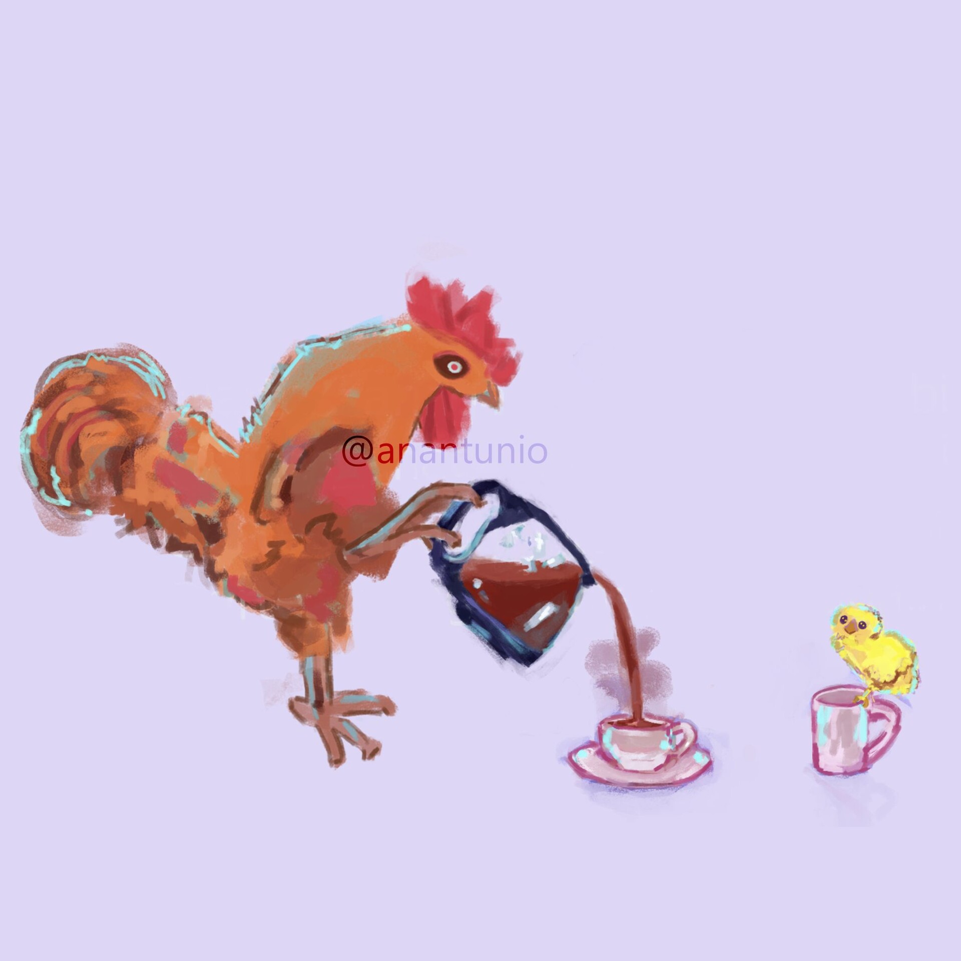 ArtStation - Rooster