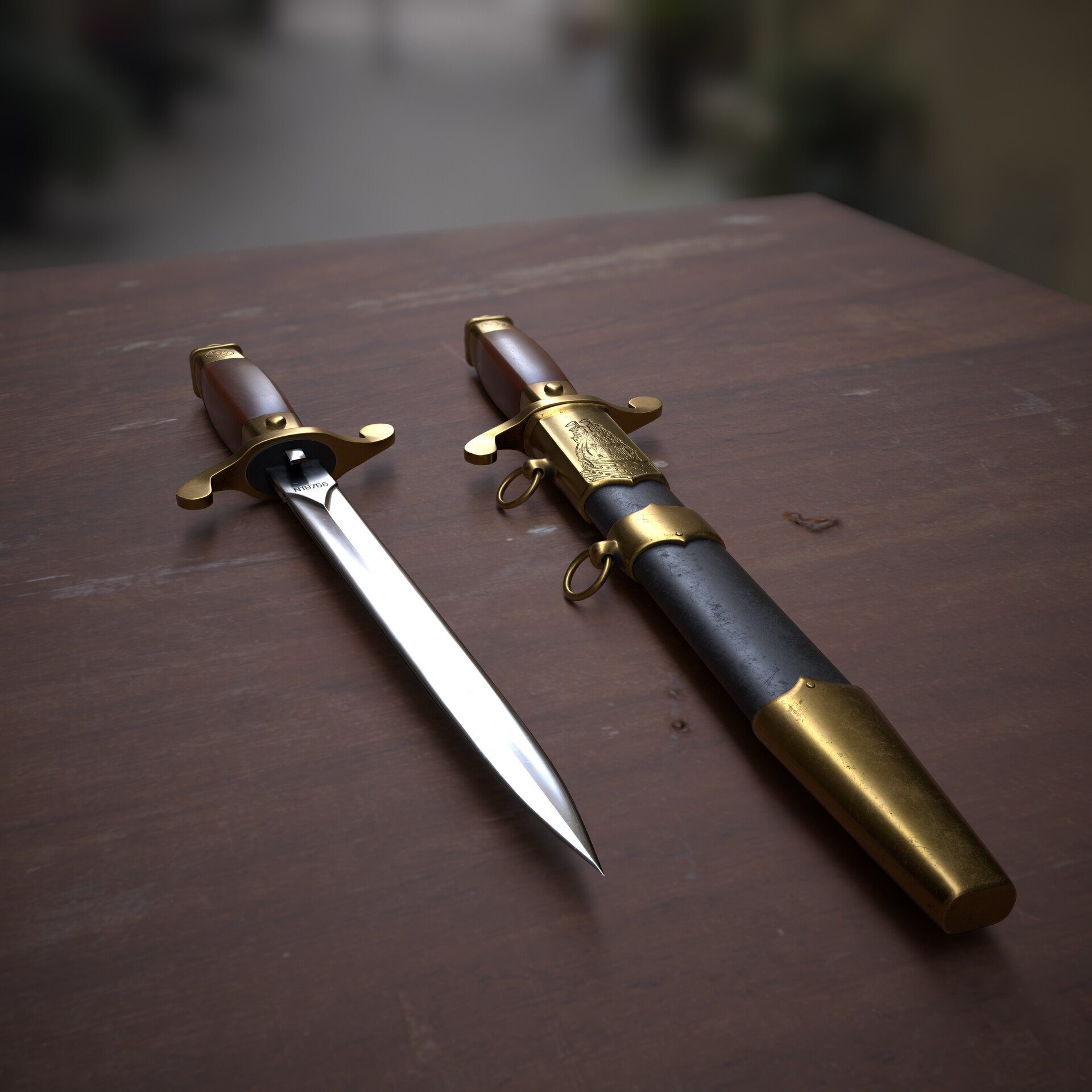 ArtStation - Soviet officer's dirk