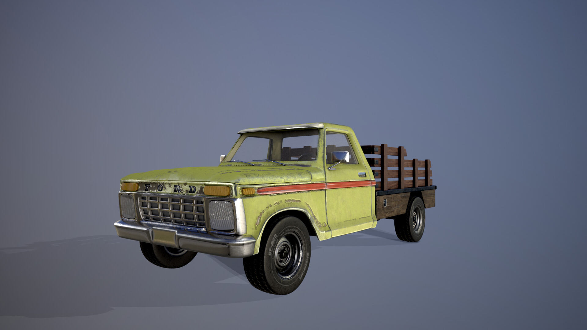 ArtStation - Pick up truck