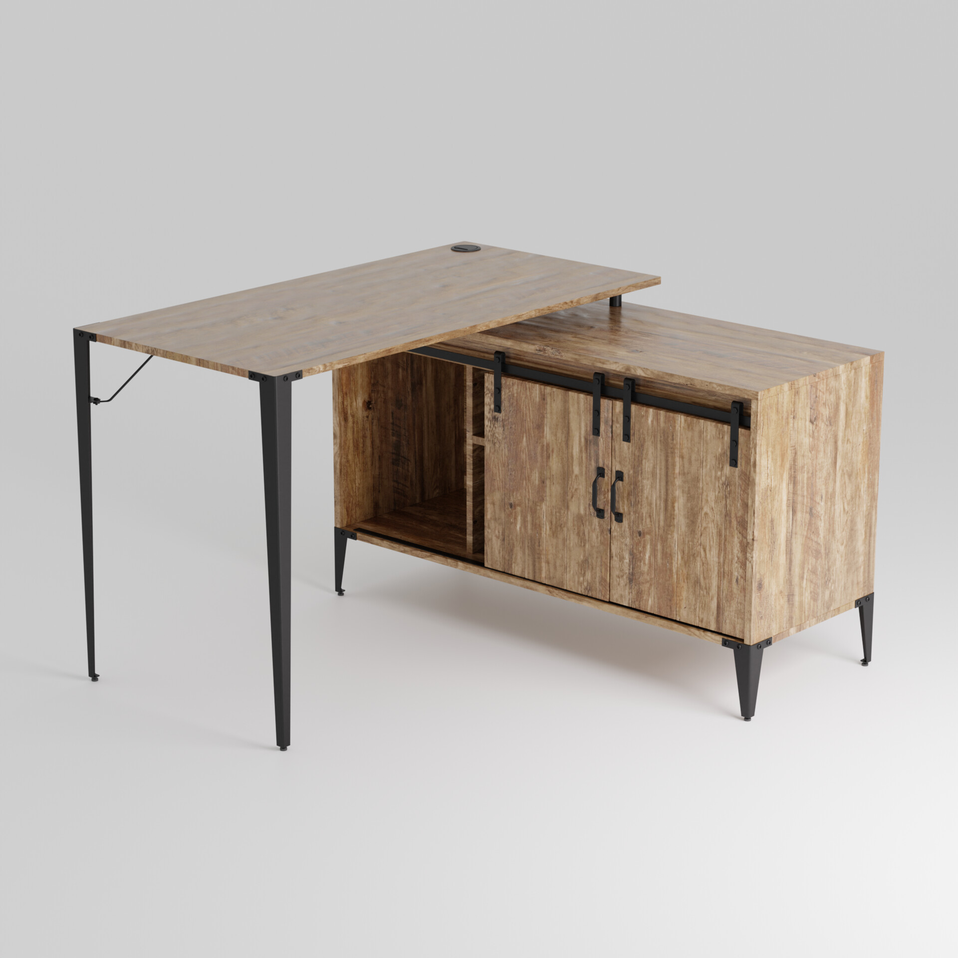 ArtStation - Corner Desk