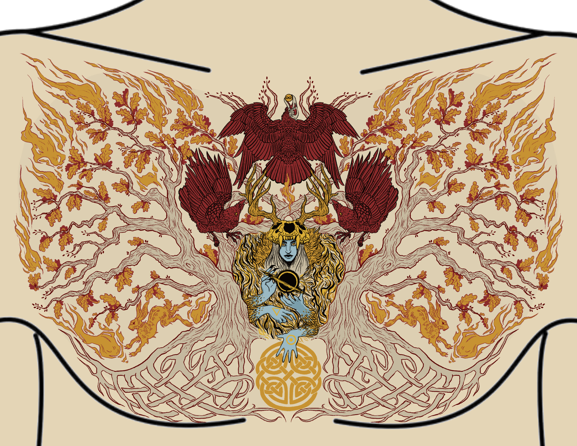 ArtStation - Tattoo Commission