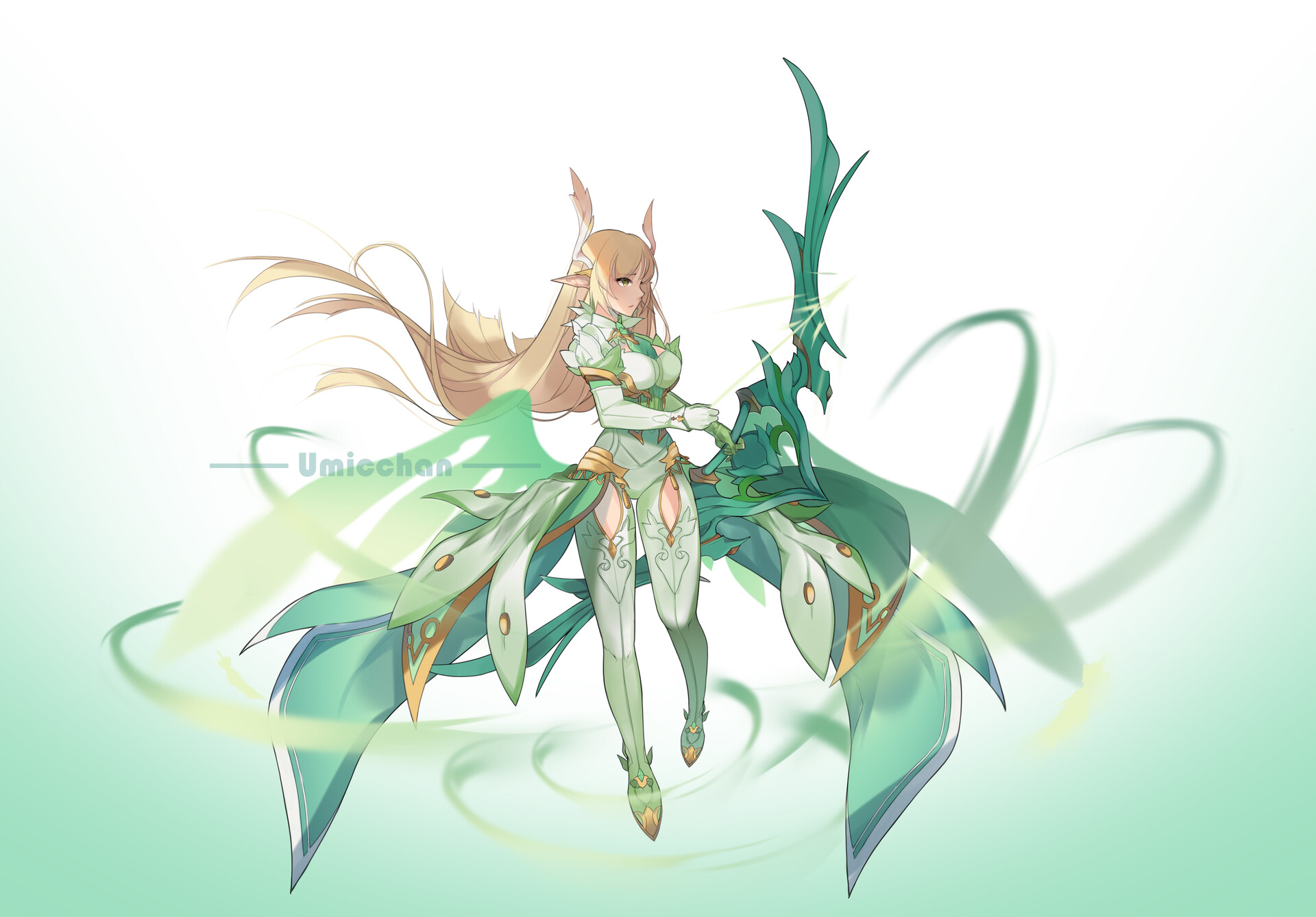 ArtStation - Rena Daybreaker - Elsword