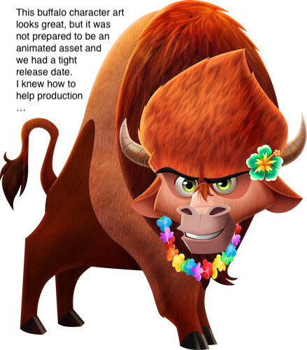 ArtStation - Buffalo & Co Vacation "BuffAloha" Animations