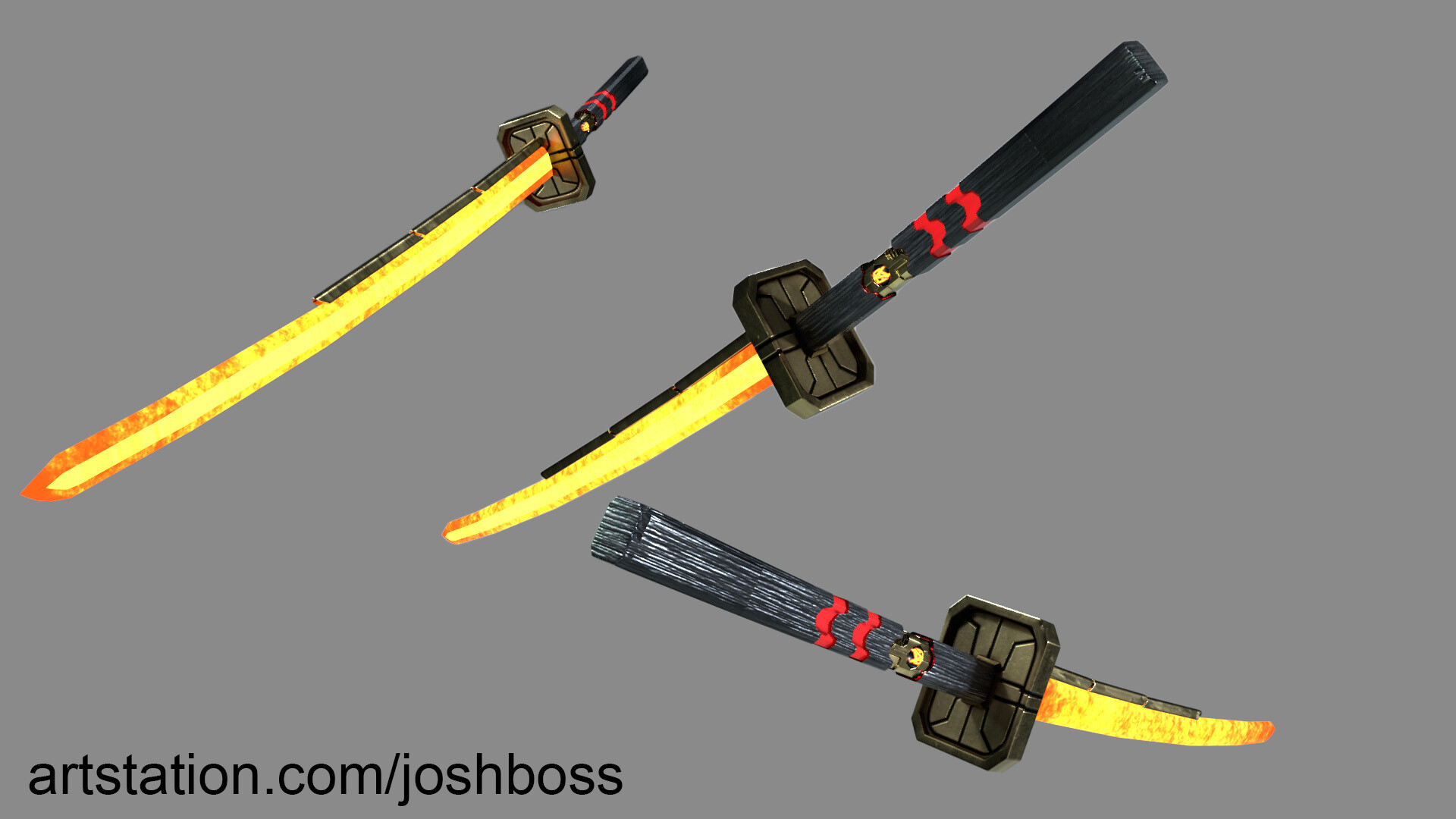 ArtStation - Kyosuke Munakata Sensei's Katana