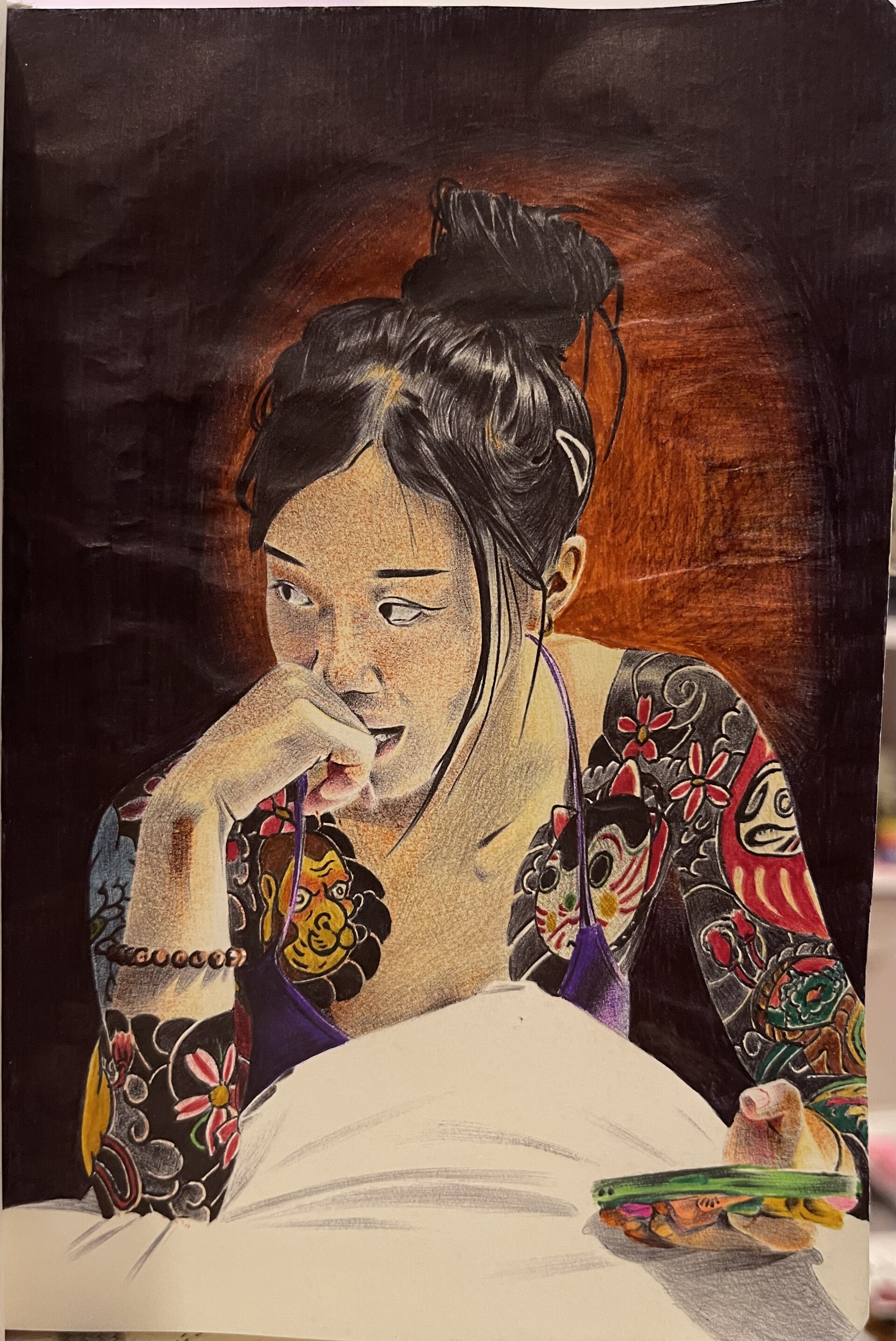 ArtStation - Irezumi girl