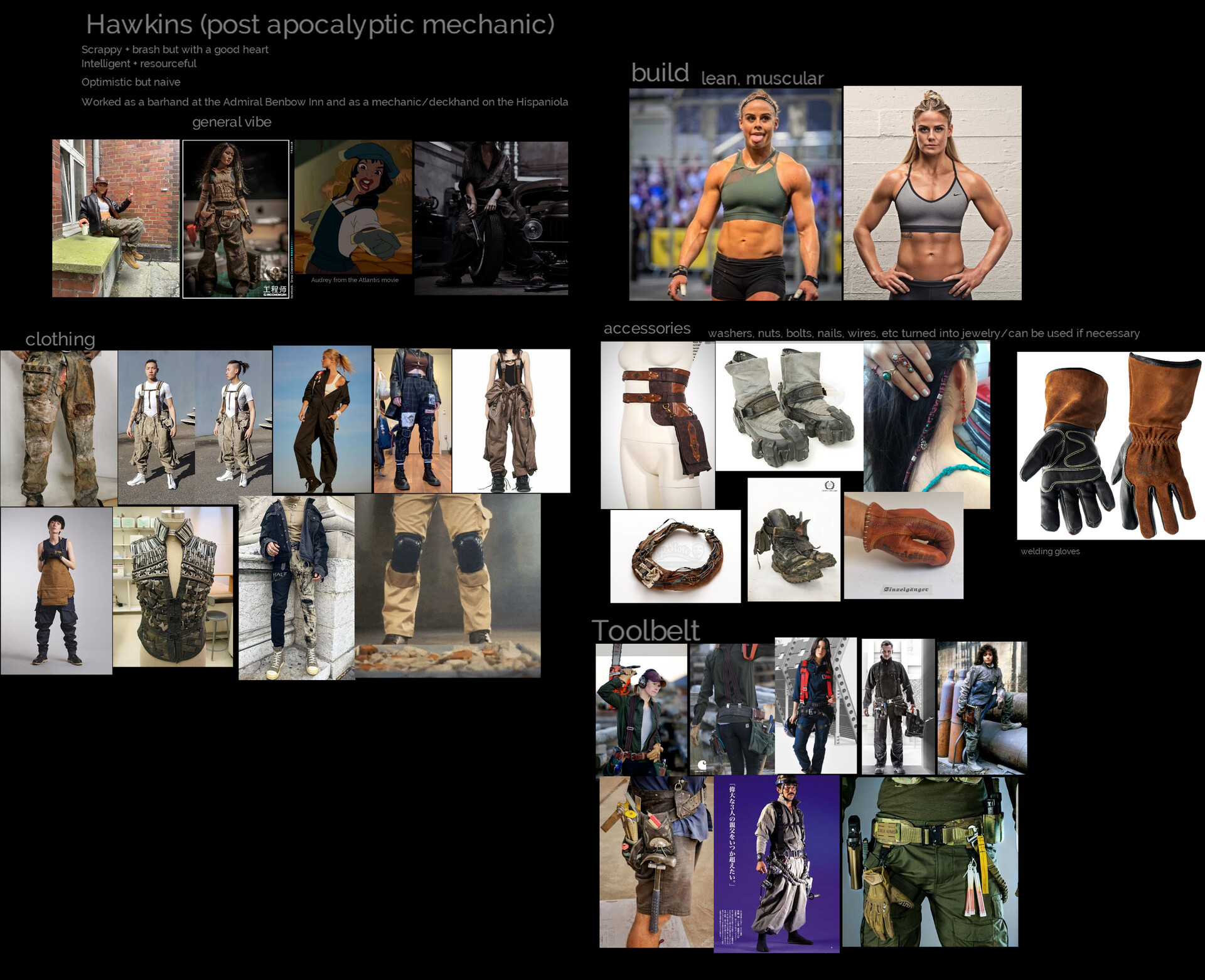 Amanda Crowell - Hawkins, Post Apocalyptic Mechanic