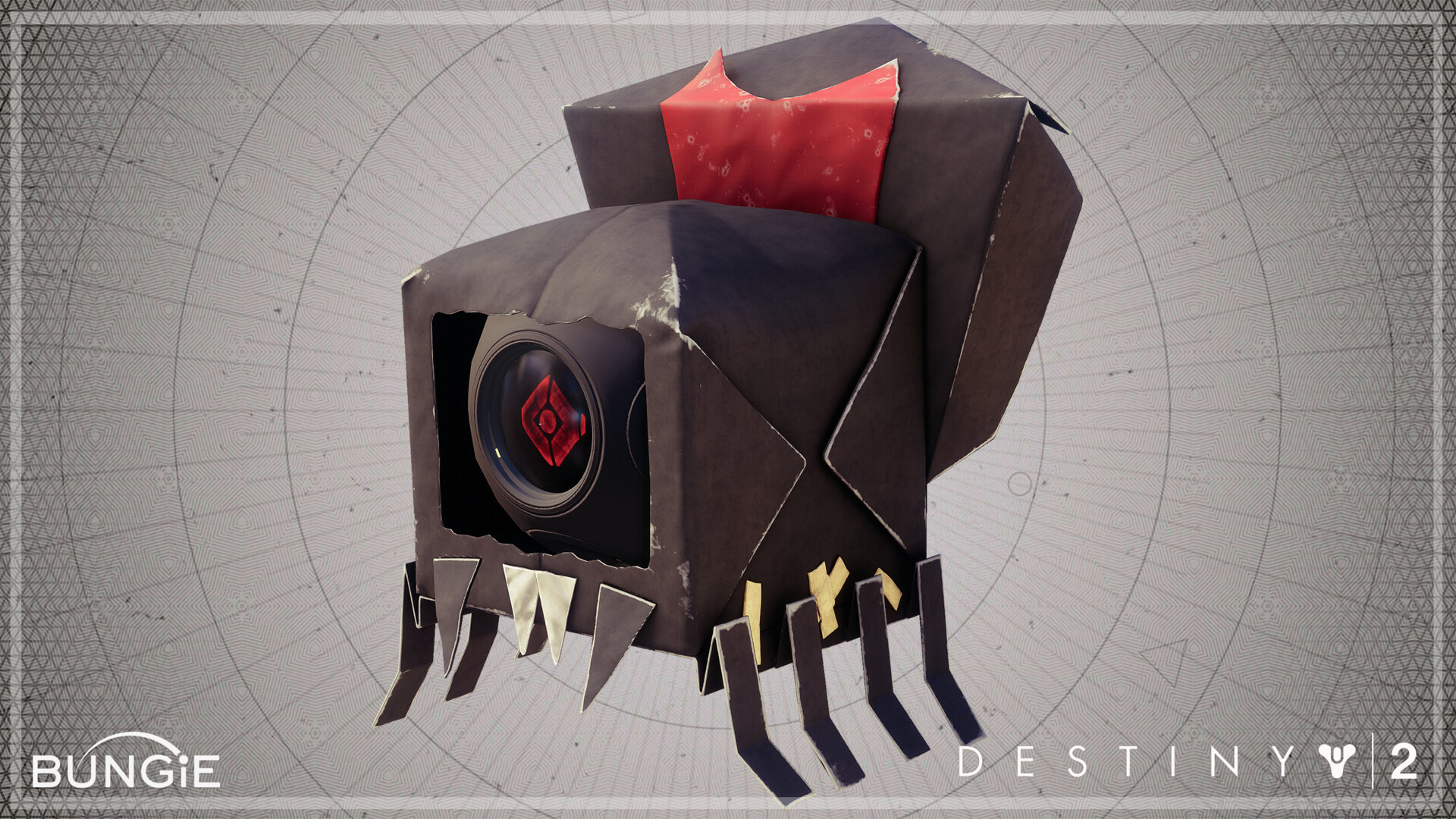 Eduardo Pacheco-Morales - Destiny 2: Papercraft Aranea Shell Ghost ...