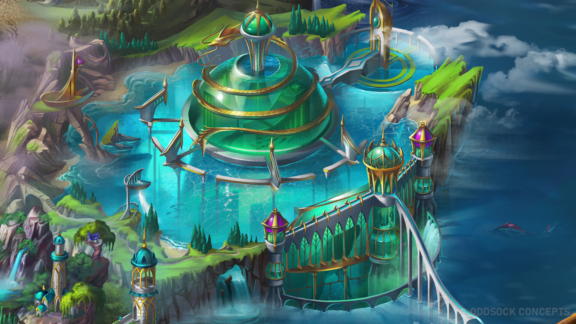 Oddsock Concepts LLP - Factions of Mora Ora - The Magical Sea Creatures ...