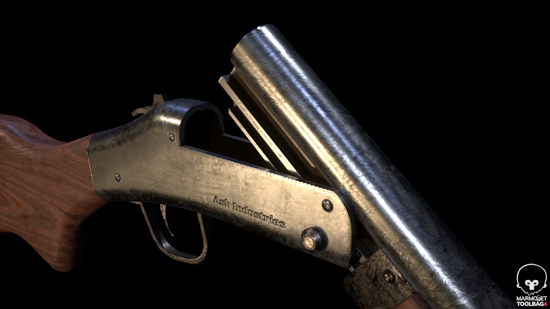 ArtStation - Ash Industries Shotgun