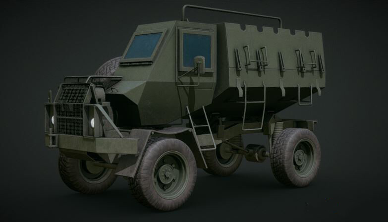 ArtStation - Weapon Vehicle