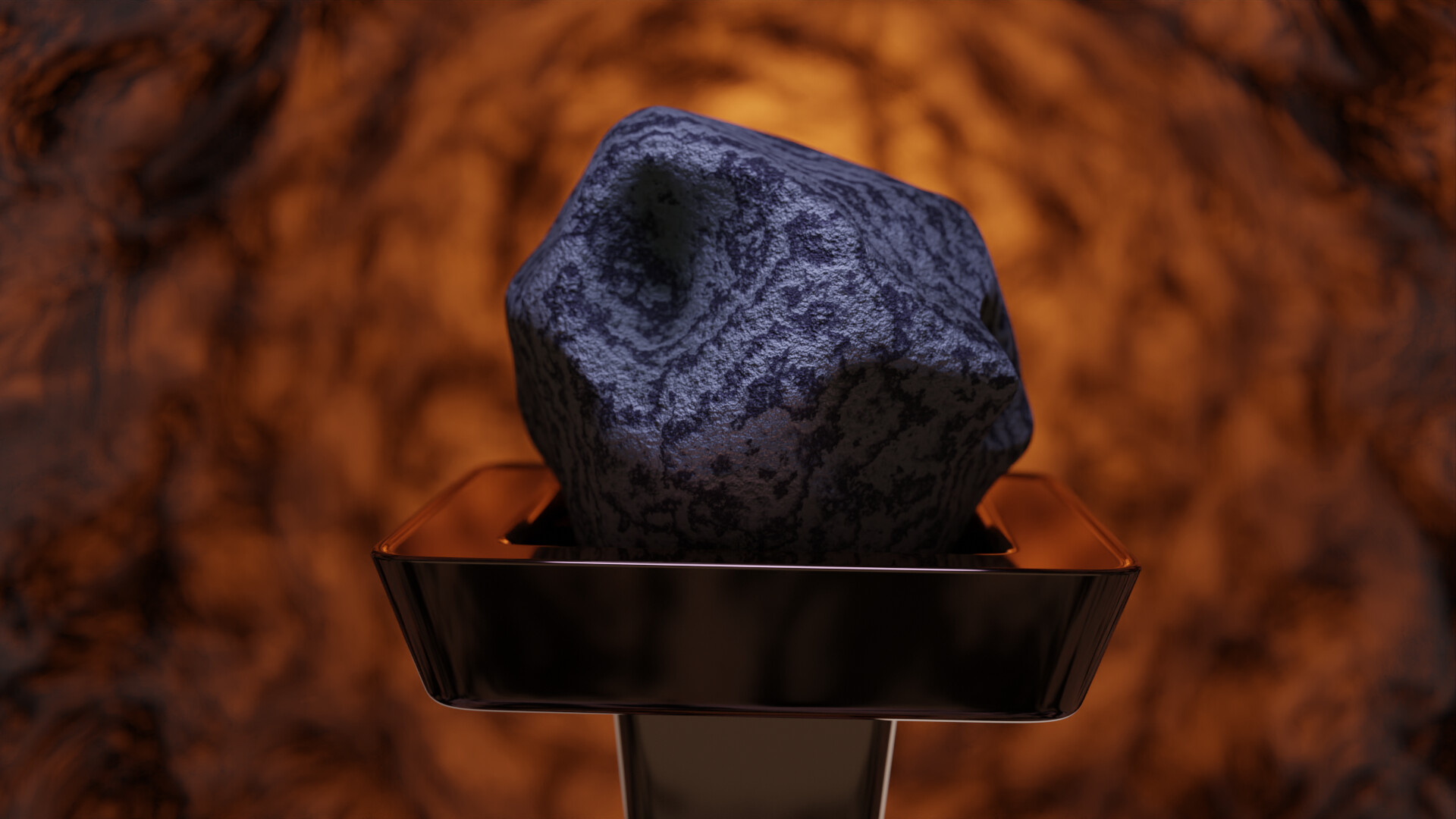 ArtStation - Alien Rock Render