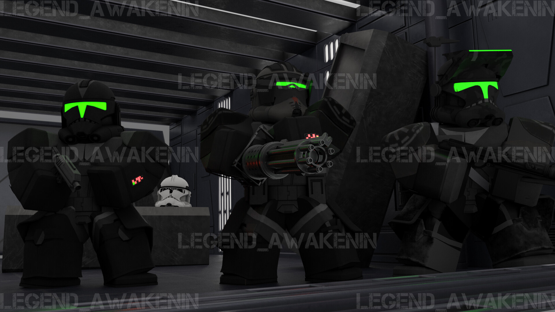 ArtStation - Republic Intelligence clone gfx