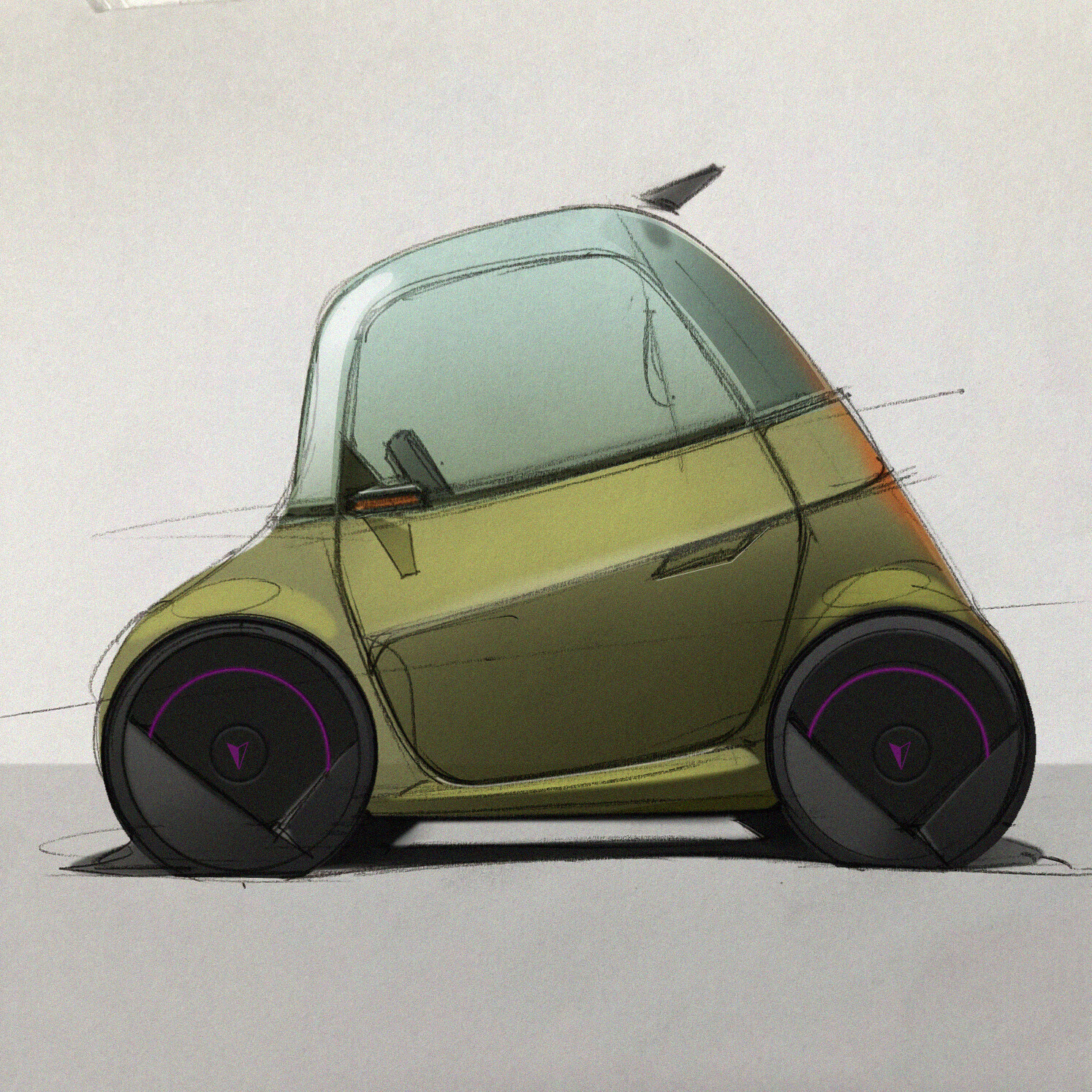 ArtStation - Beluga CityCar