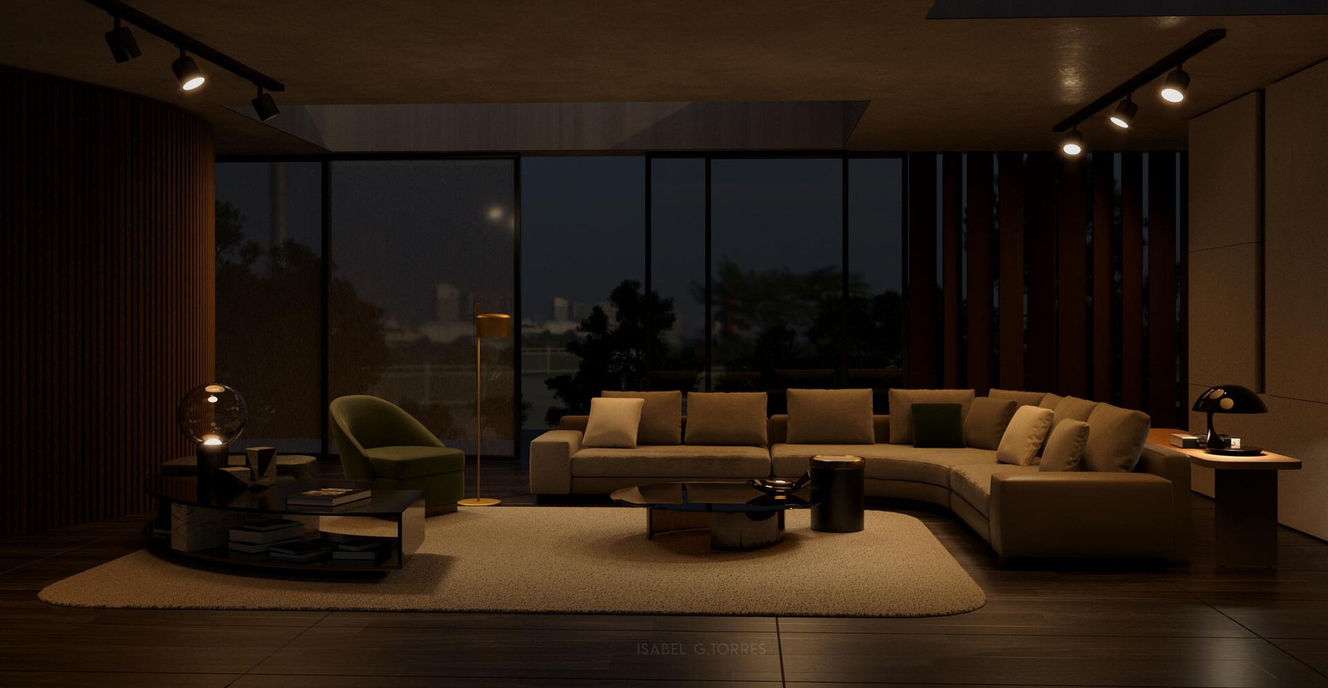 ArtStation - Minotti lounge - Catalogue modelling