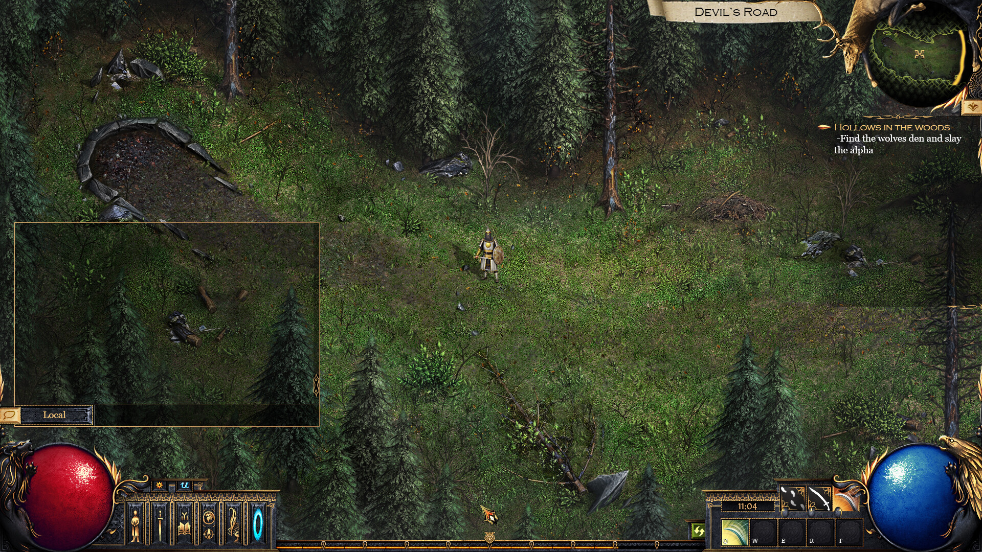 Naiden Romanov - ARPG UX/UI Design WIP