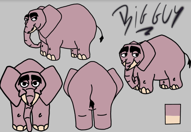 ArtStation - Big Guy Character