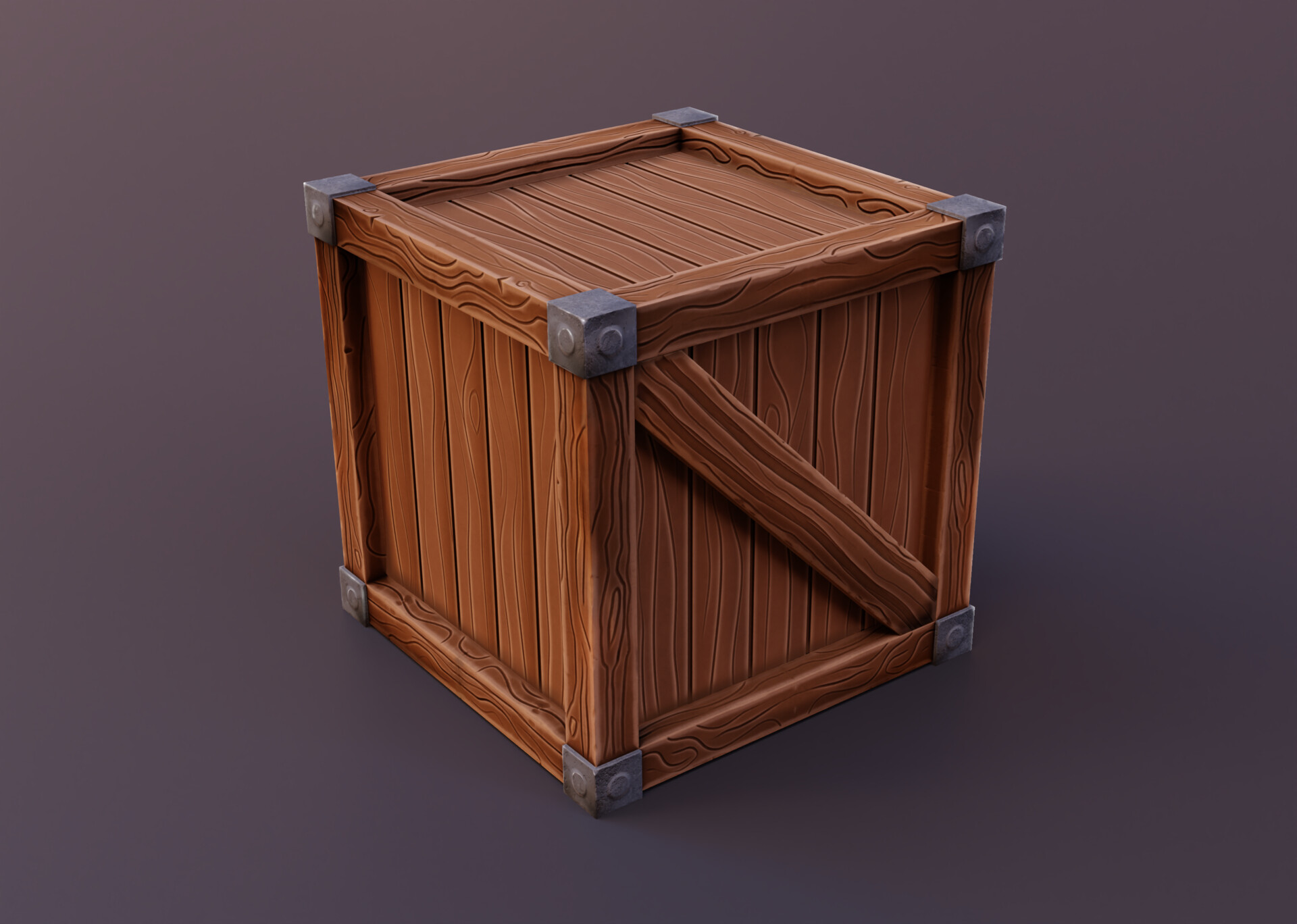 ArtStation - Stylized Crate