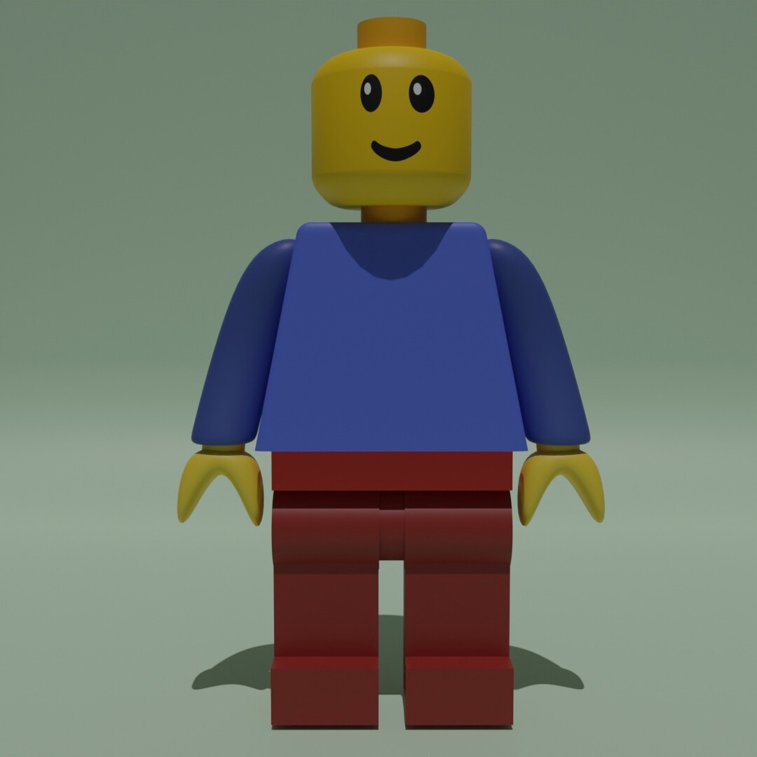 ArtStation - Lego-Man