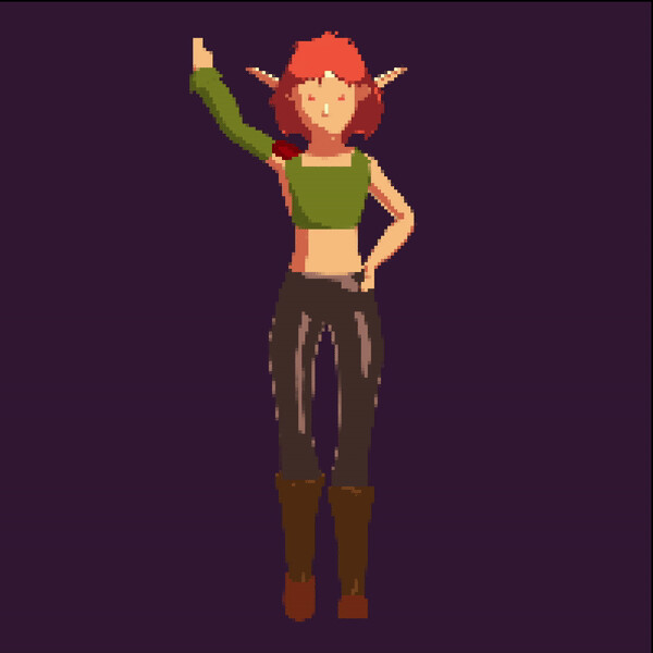 ArtStation - Low Poly Selenia - Arthur and the Minimoys 3D Fanart