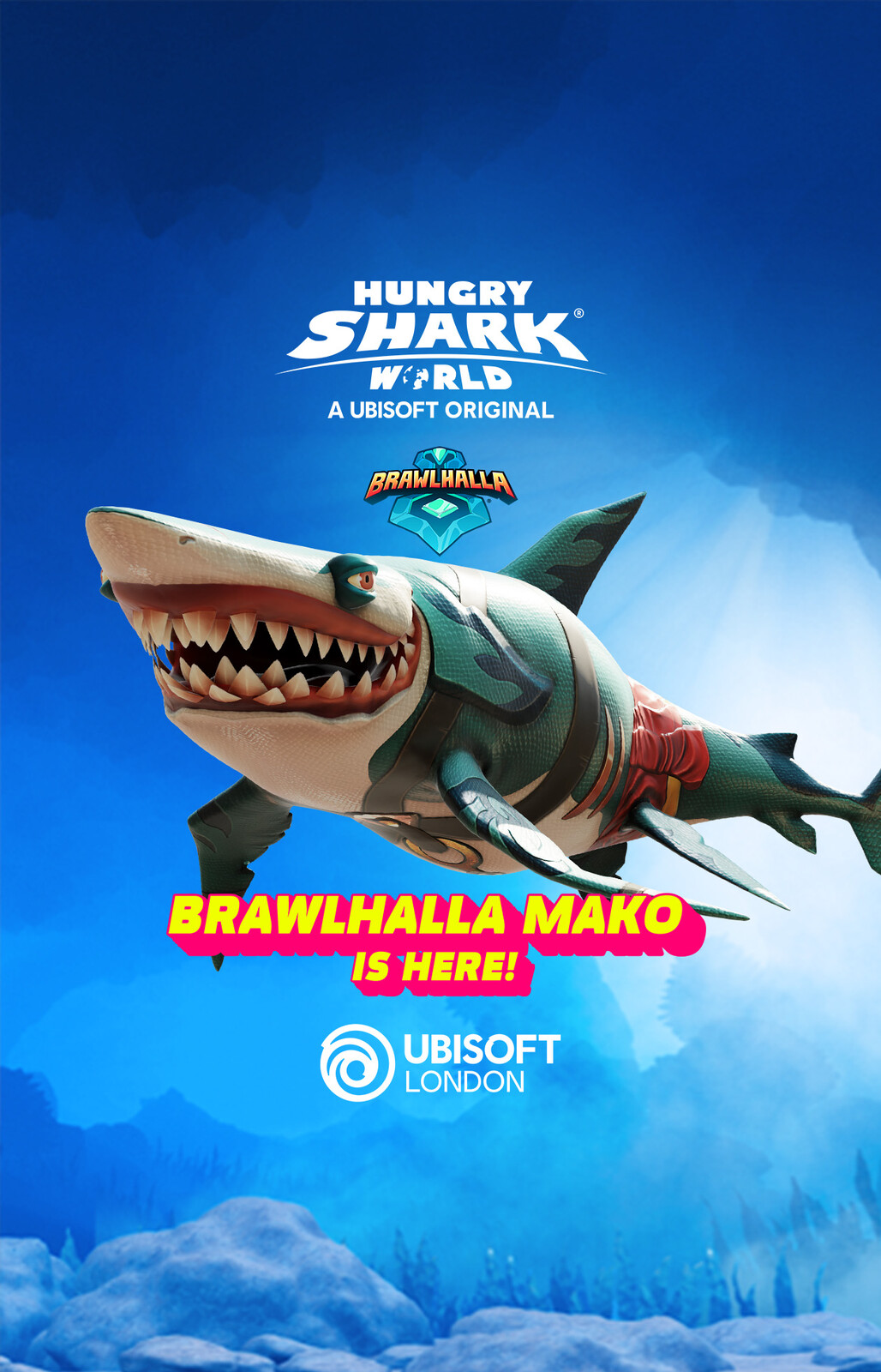 Dan Whittam - Hungry Shark World - Brawlhalla Update - Ubisoft