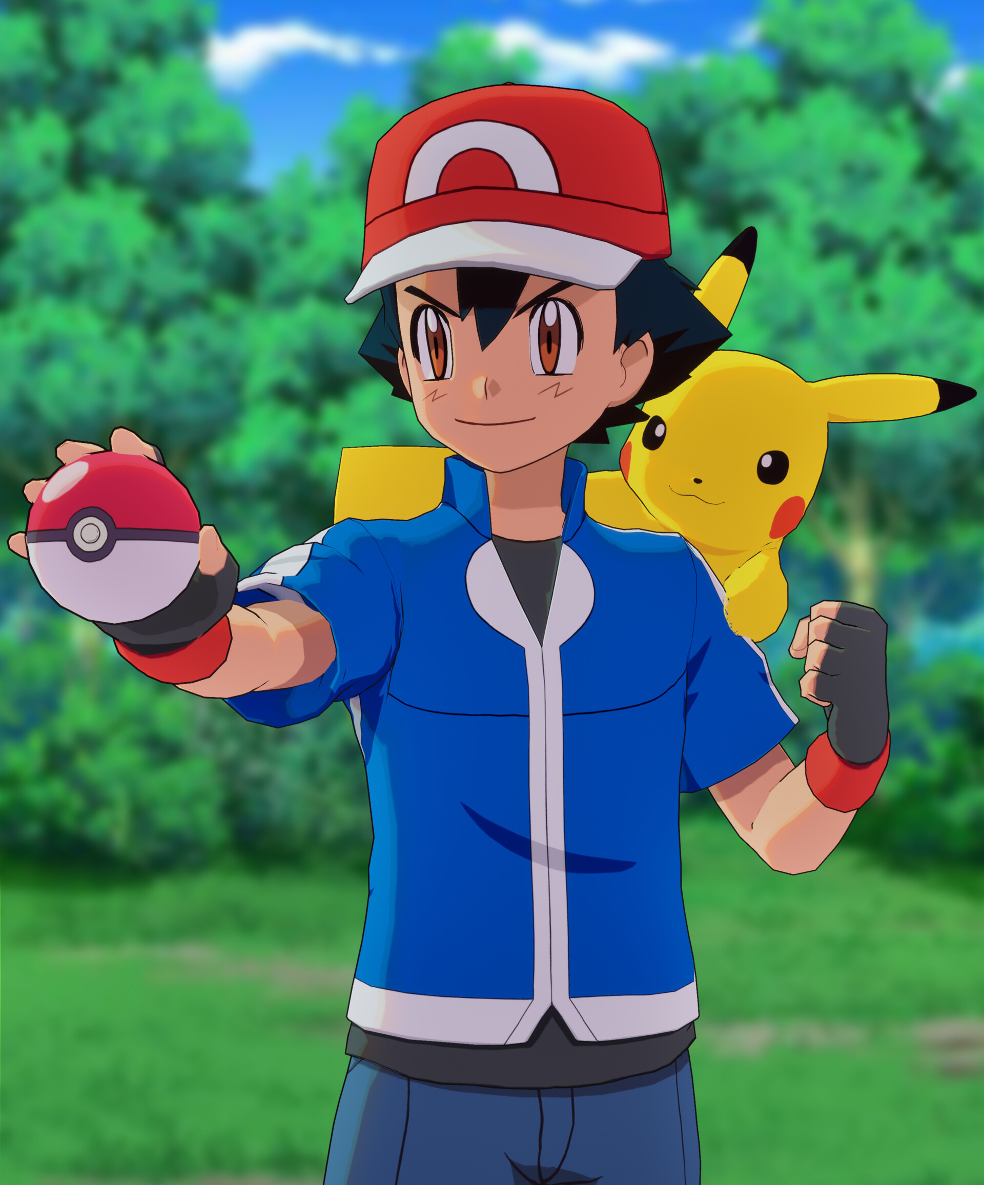 Pokemon X And Y Ash