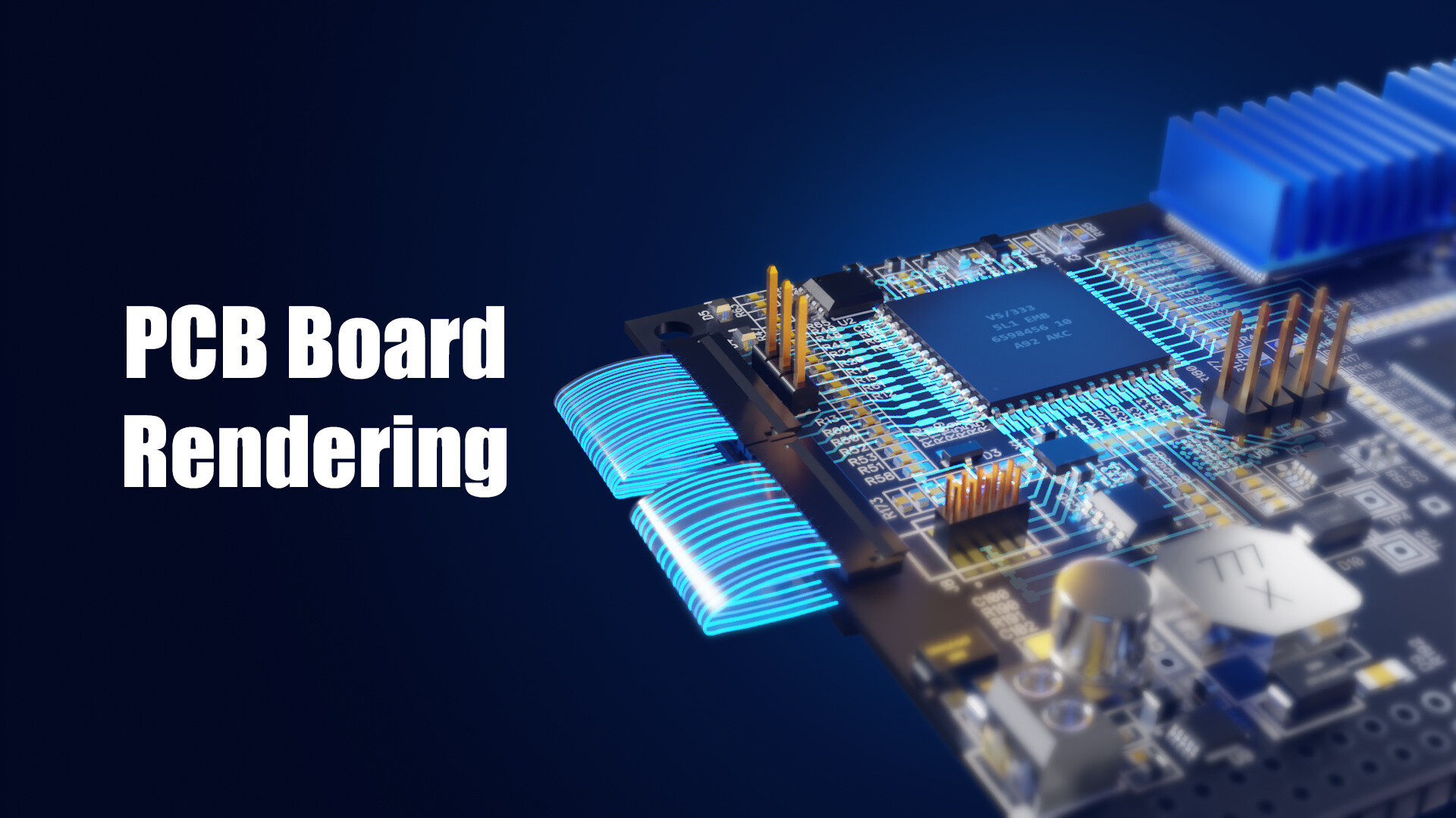 ArtStation - PCB Board Rendering