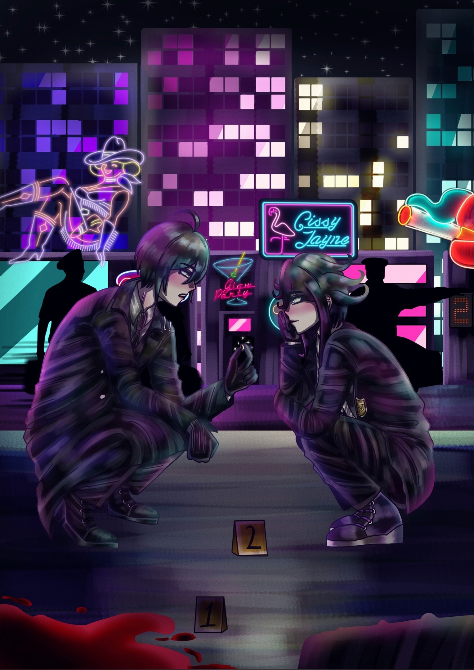 ArtStation - Danganronpa v3 Fan art