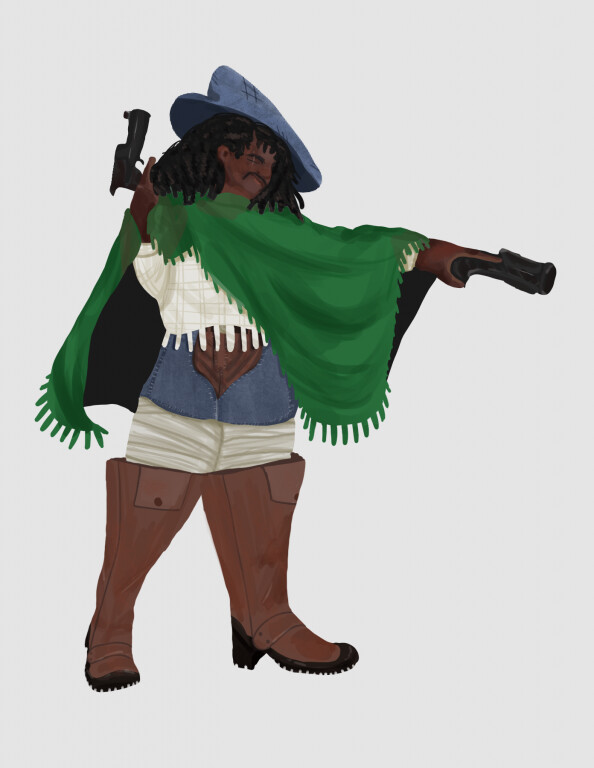 ArtStation - Cowboy design