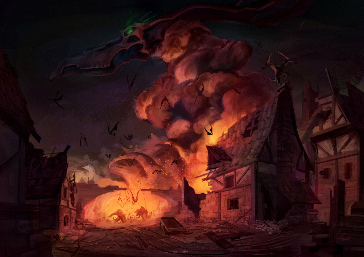 ArtStation - Demon Invasion